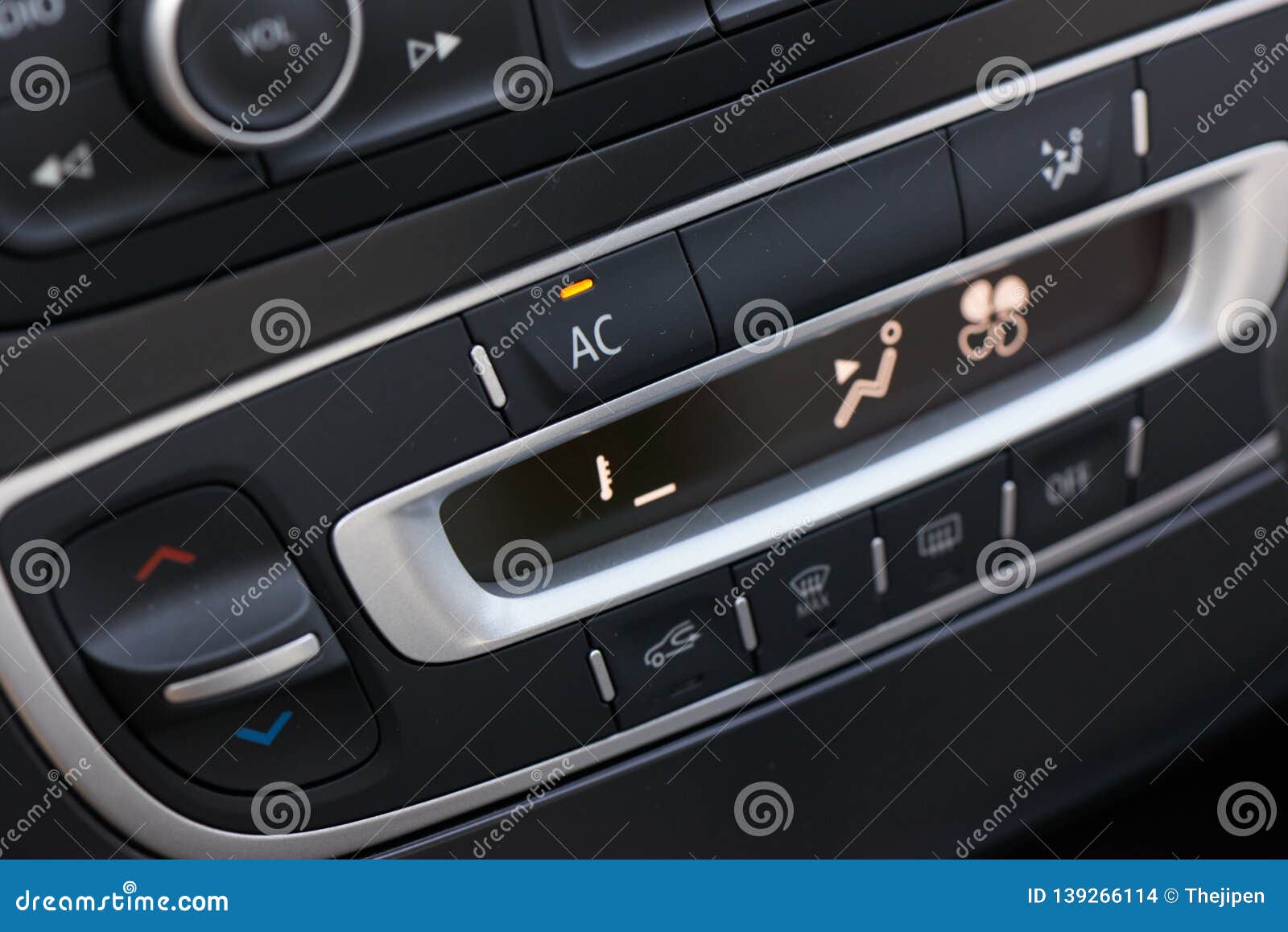 Air Conditioner Control Pannel Stock Photo - Image of cold, condition ...