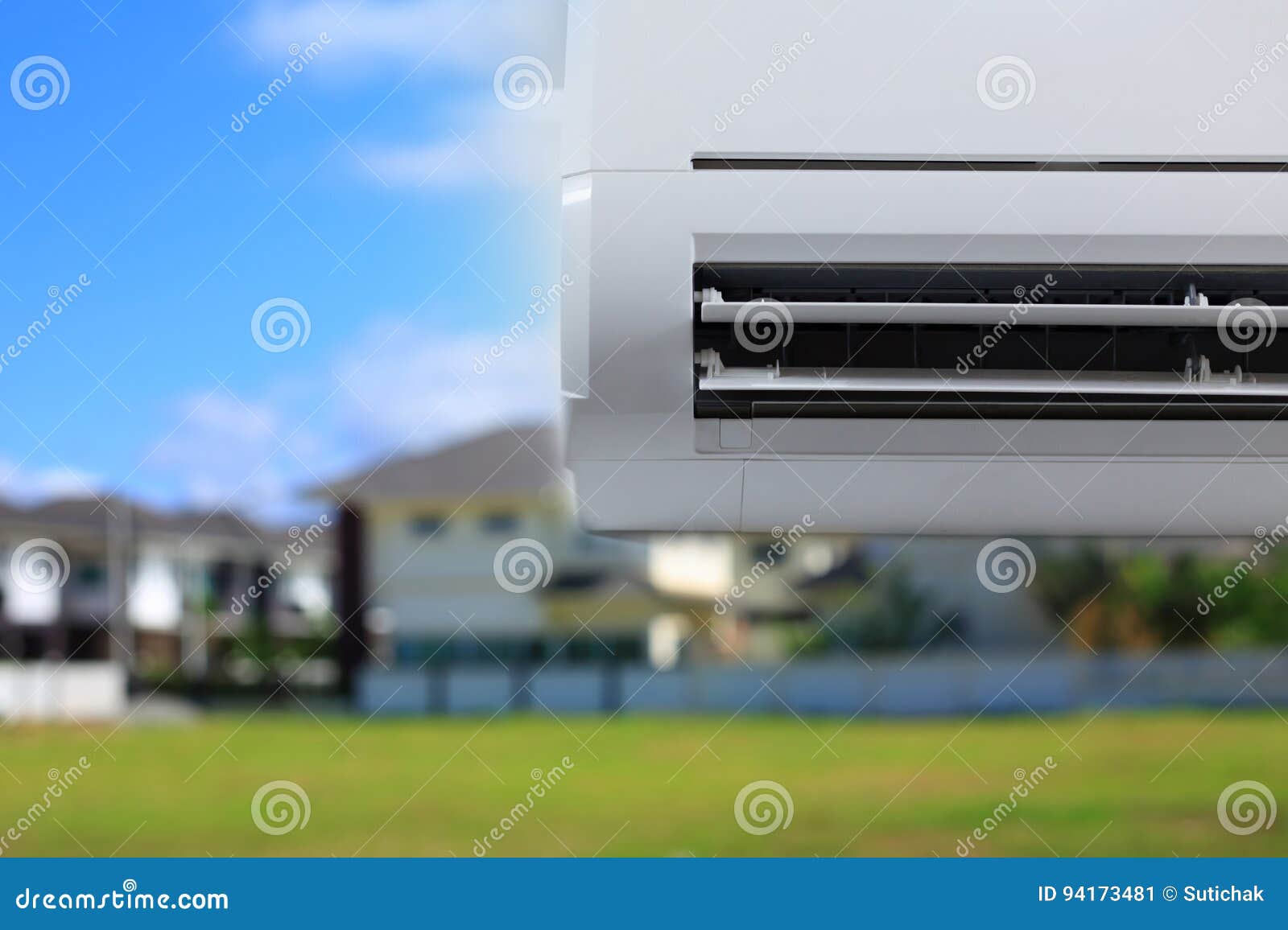 Air conditioner stock image. Image of conditioner, inside - 94173481