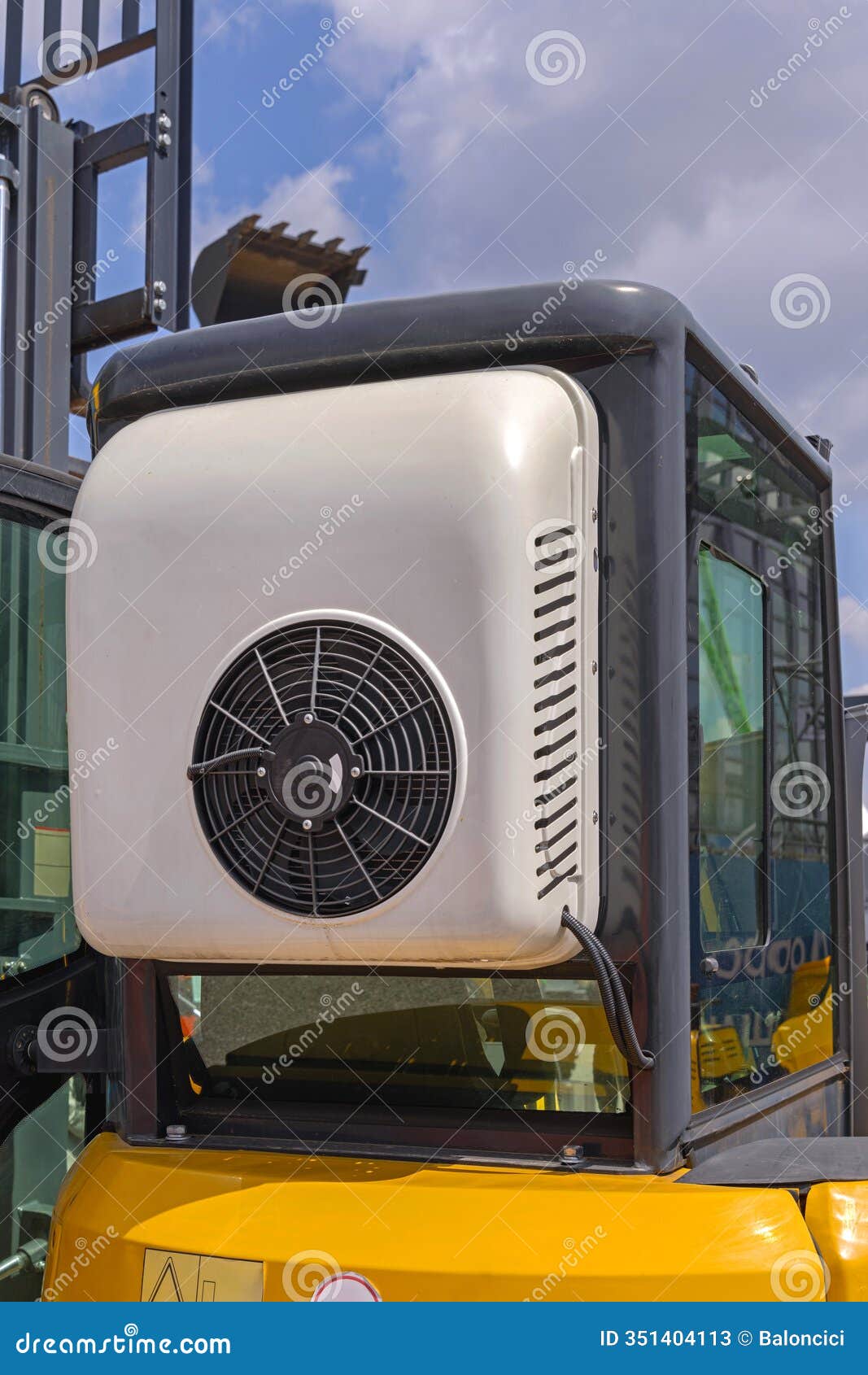Air Conditioner Machine Cabin Stock Image - Image of balkans, driver ...