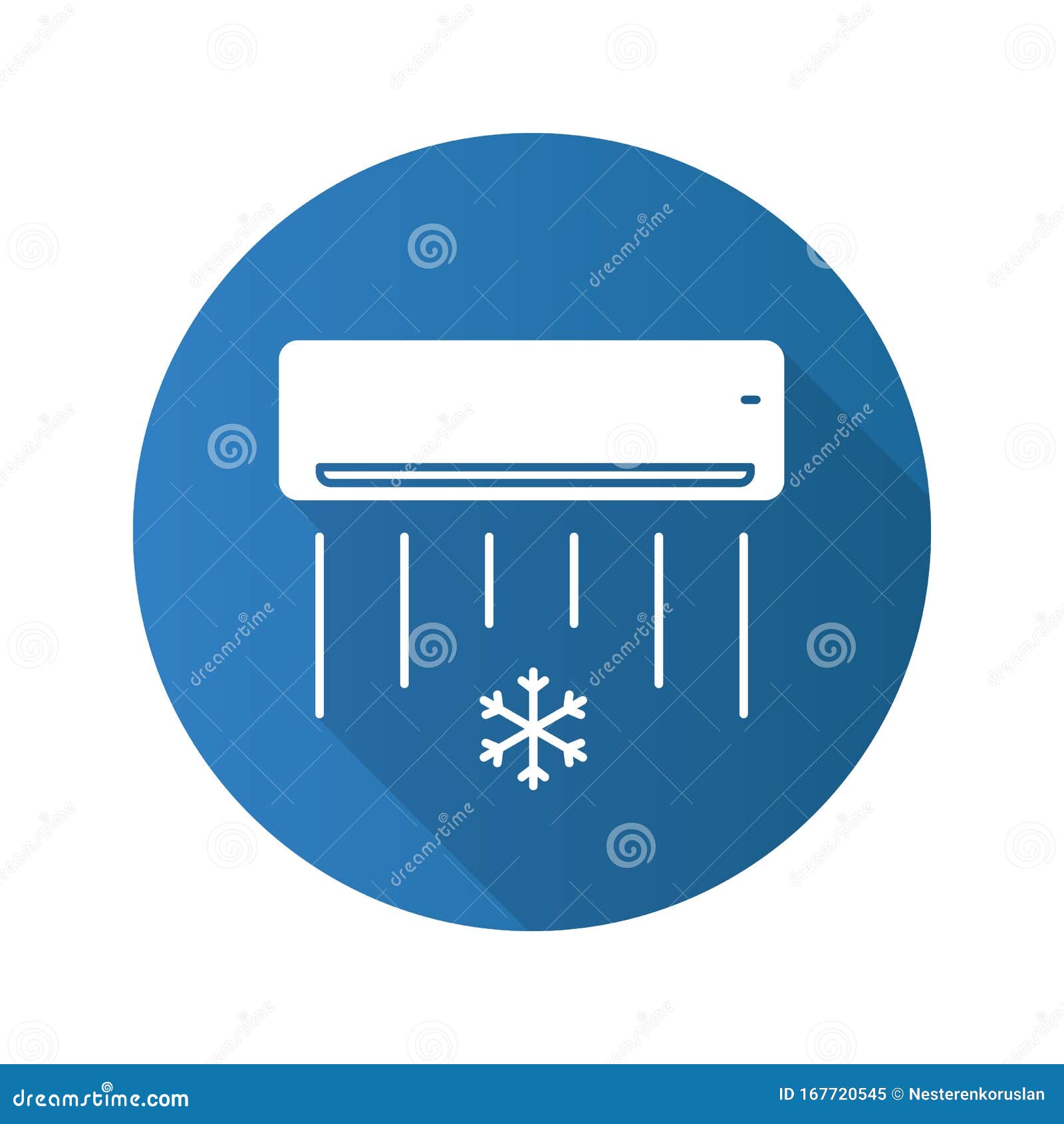 Air Conditioner Flat Design Long Shadow Glyph Icon Stock Vector ... Air Conditioner Flat Design Long Shadow Glyph Icon Stock Vector ...