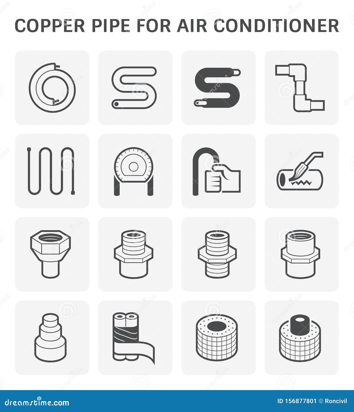 Air conditioner icon stock vector. Illustration of damaged - 156877801