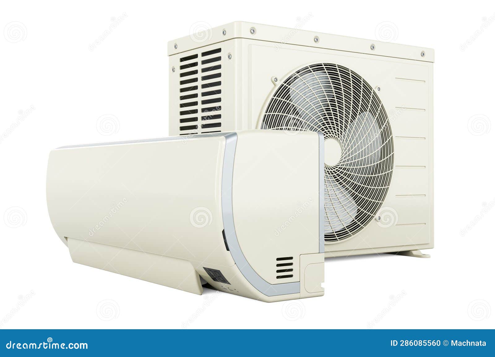 Air Conditioner Indoor Unit - Vector Illustration Or Graphic Design ...
