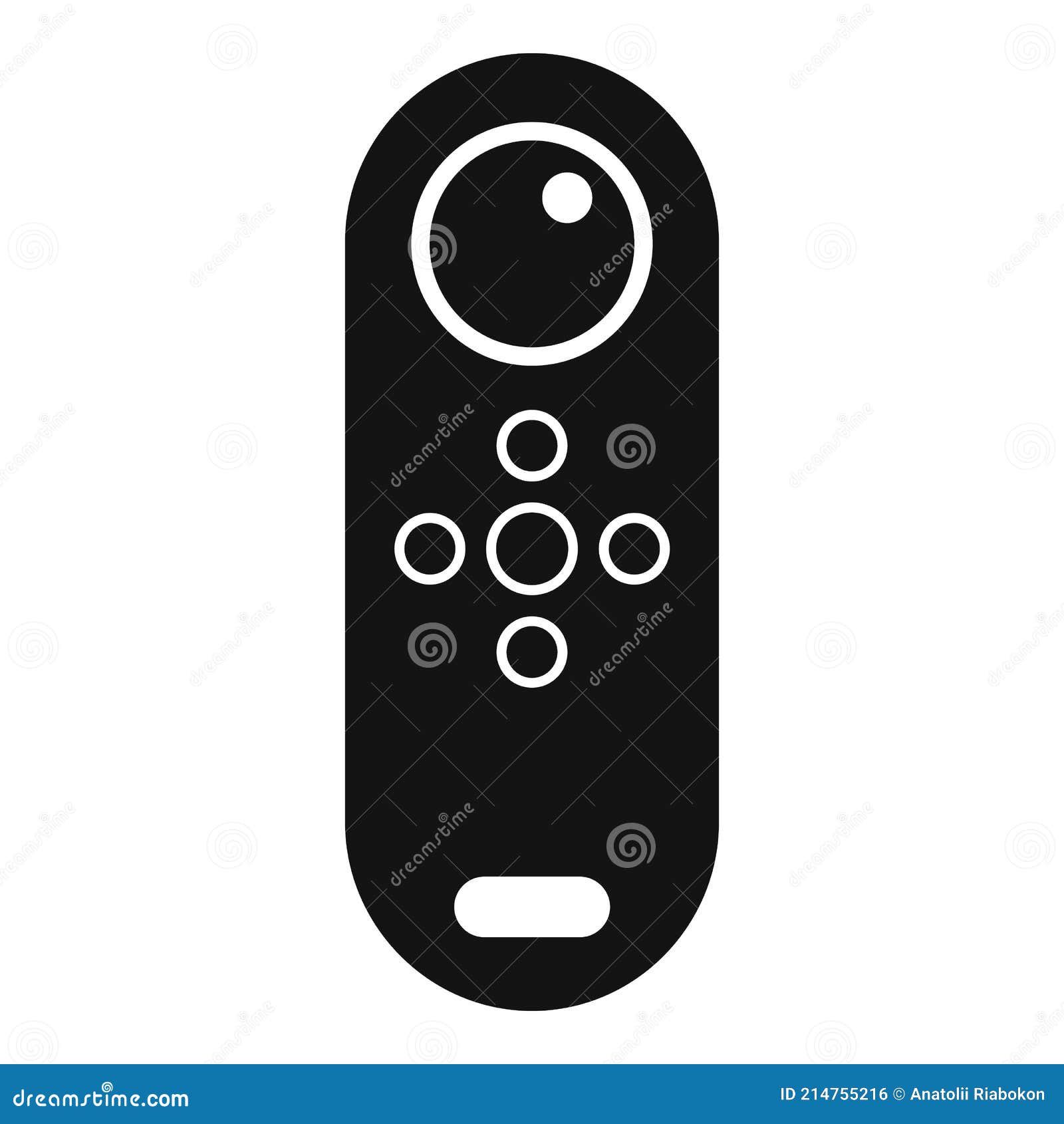 Air Conditioner Remote Control Icon, Simple Style Stock Vector ...