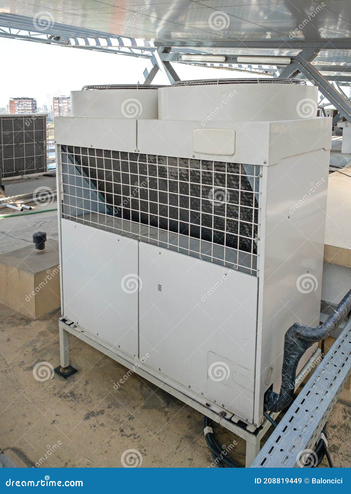 Air Conditioner Unit stock image. Image of conditioner - 208819449