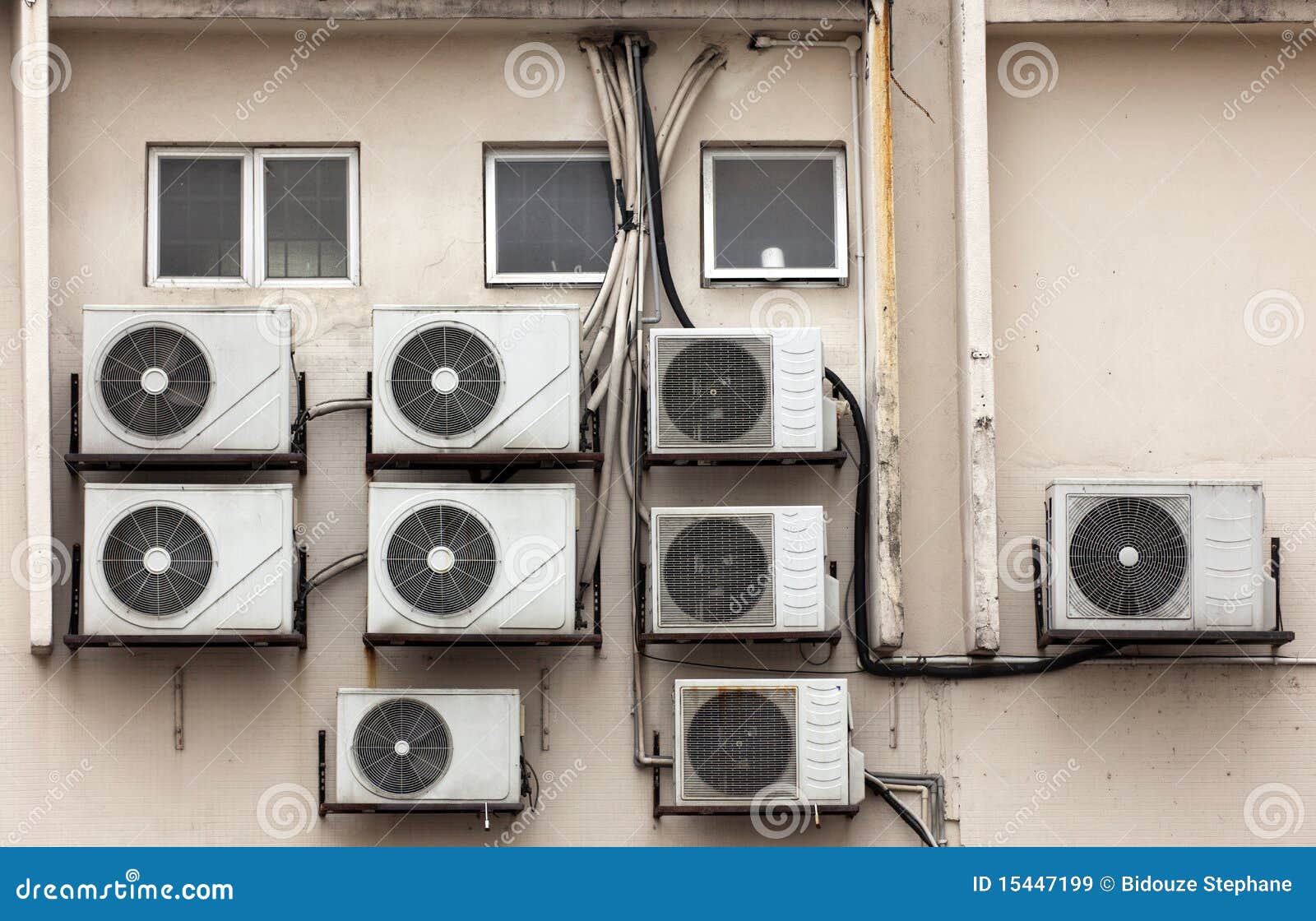 Air conditioner units stock image. Image of conditioning - 15447199
