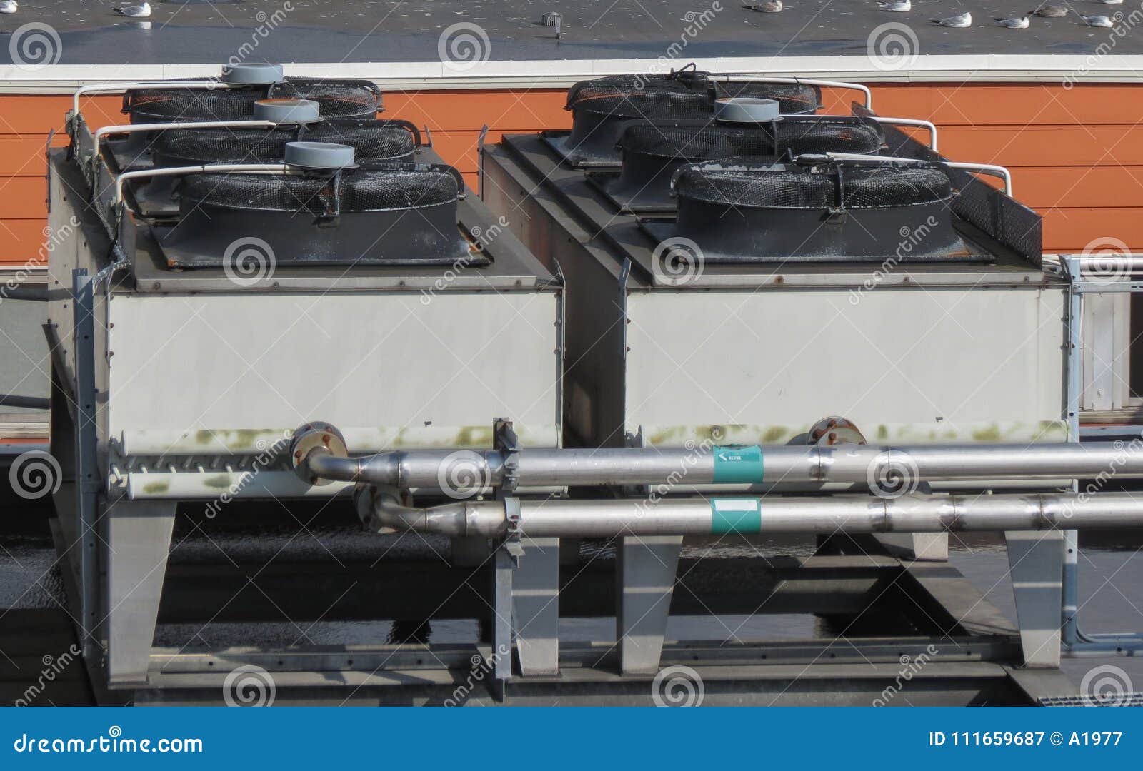 Air conditioning device stock image. Image of industry - 111659687