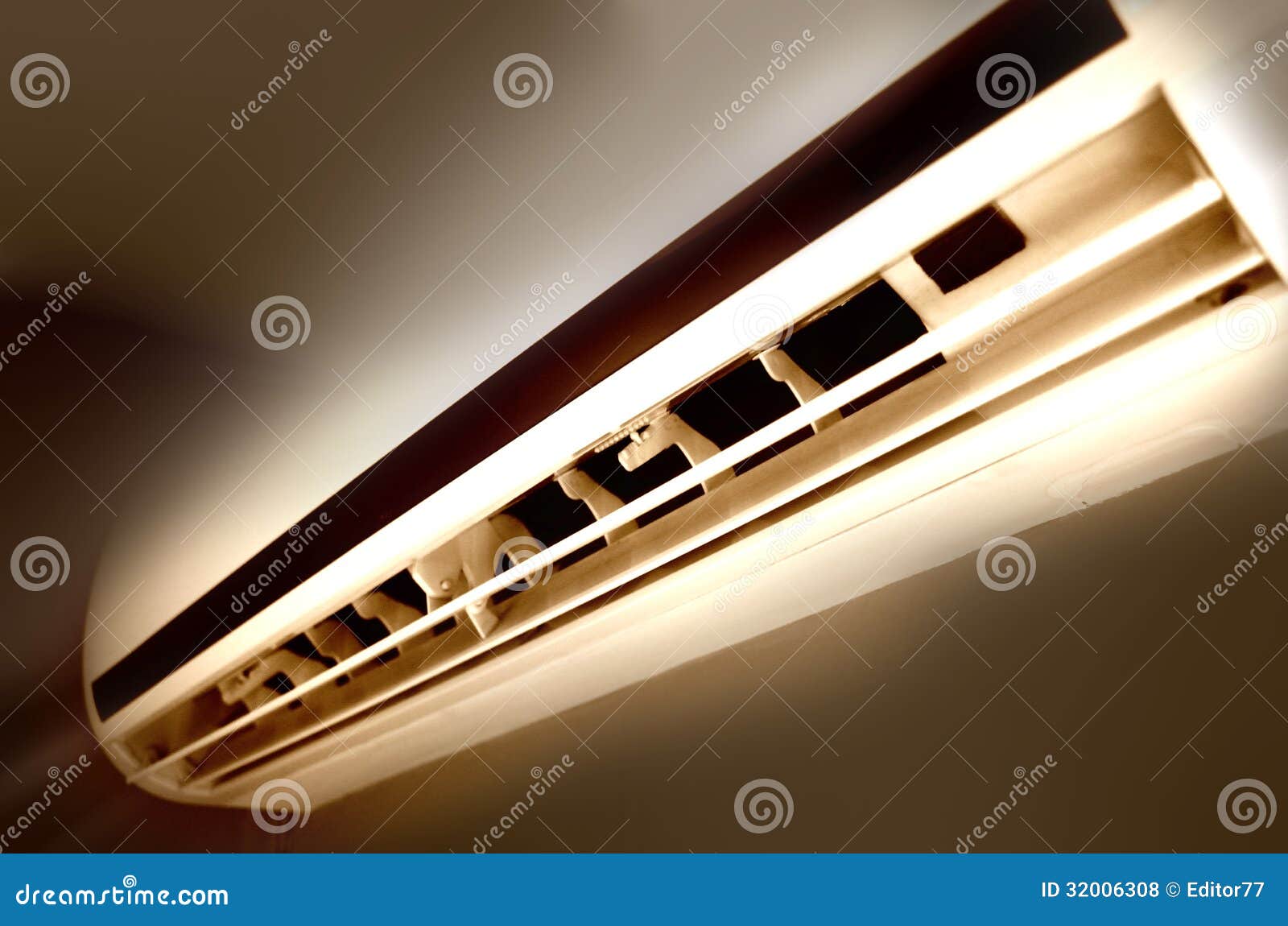 Air Conditioning Device for Home Use Stock Photo - Image of device ...