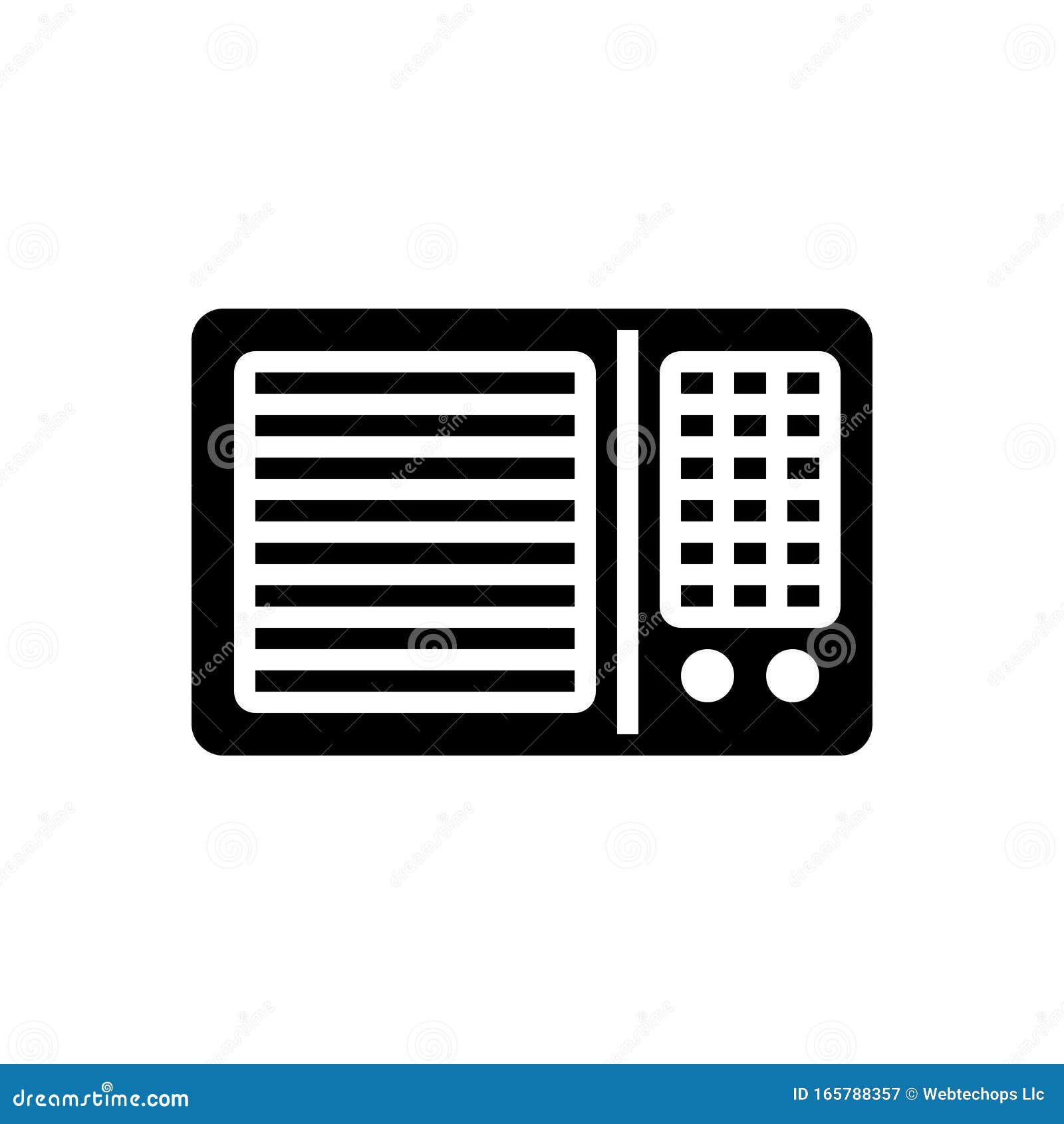 Black Solid Icon for Air Conditioning, Warmth and Acclimatization Stock ...