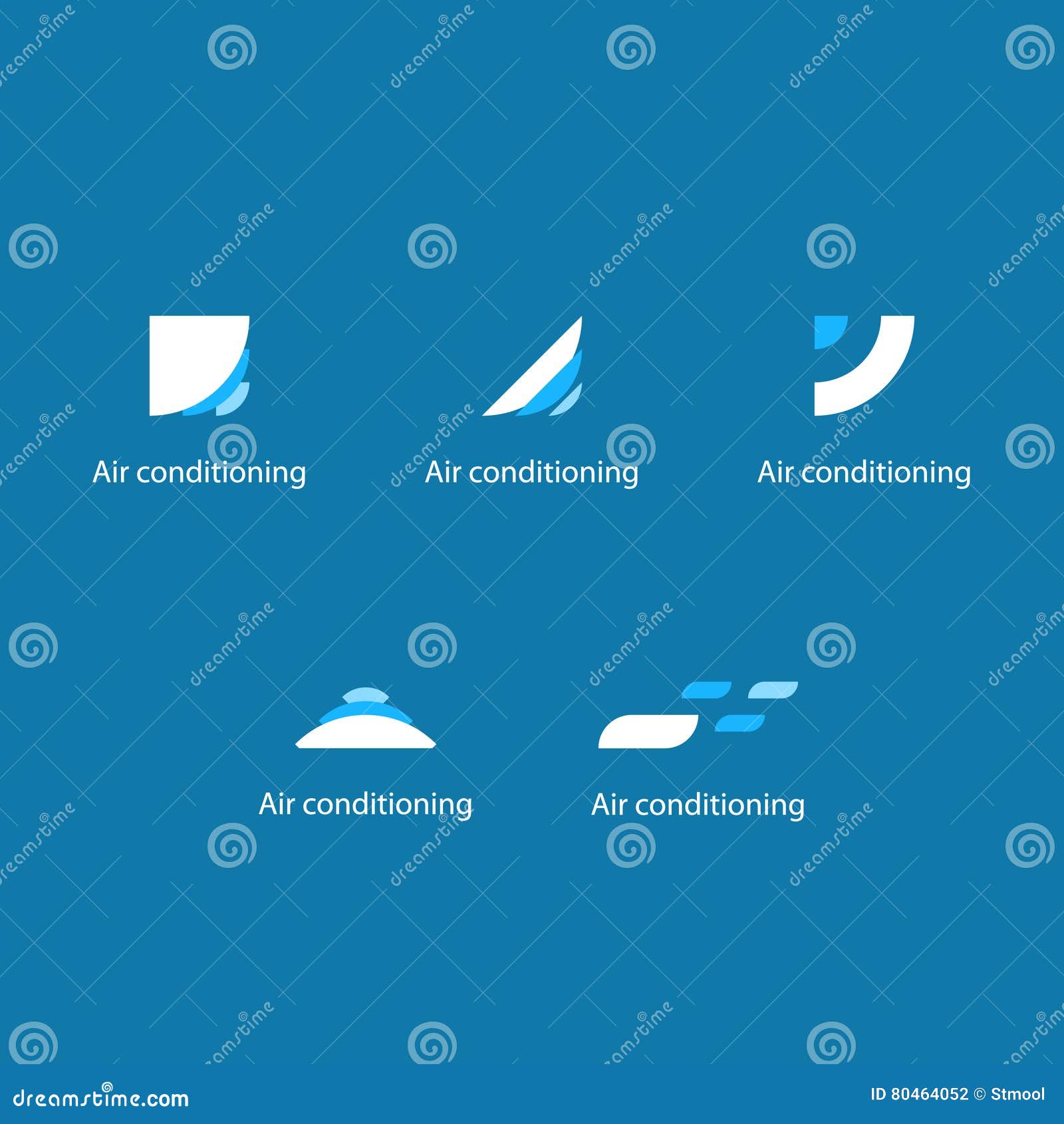 Air Tech Air Conditioning Heating & Cooling Climate Condition Logo ...