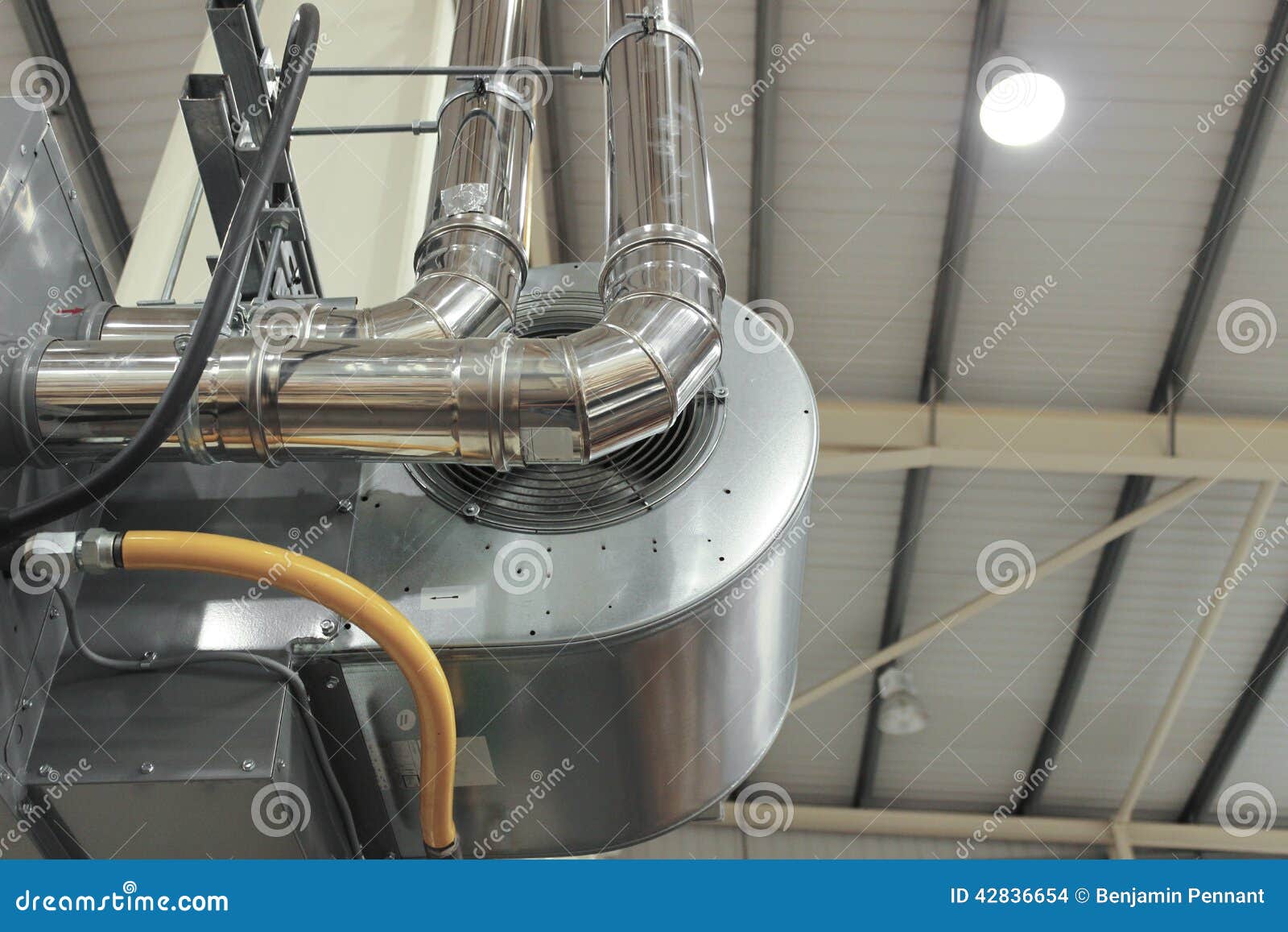 Air Conditioning Piping stock photo. Image of machine - 42836654