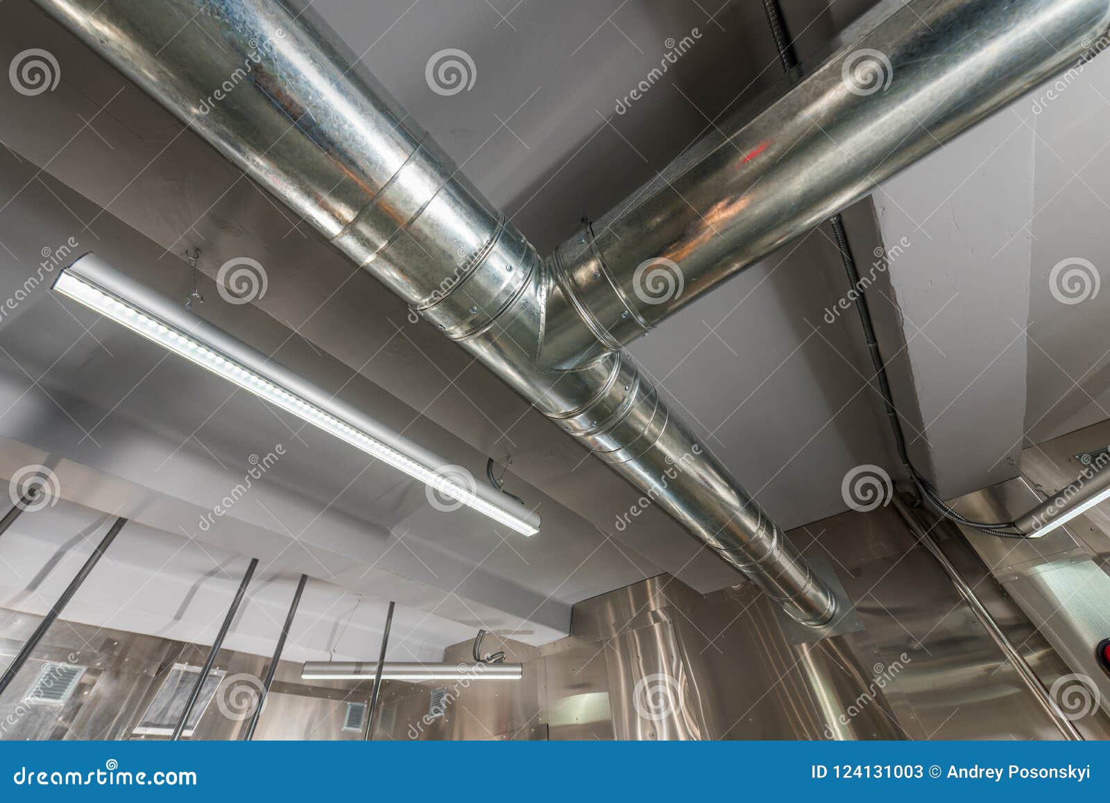 Air Conditioning System in a Room Stock Image - Image of house ...