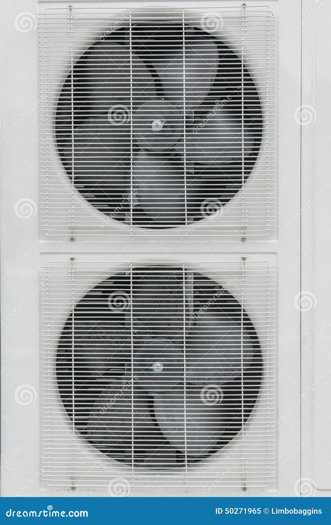 Air Conditioning System with Water Drop Stock Image - Image of control ...