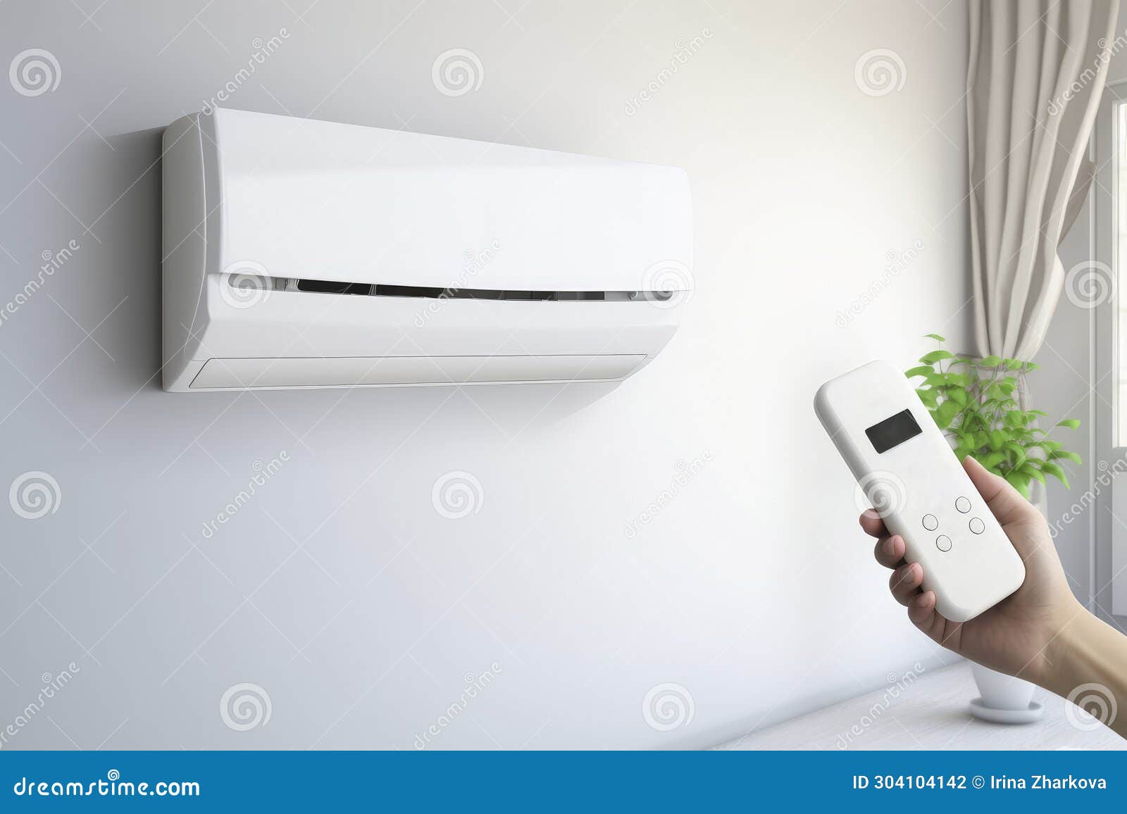 Air Conditioning, Temperature Control with Remote Control, Cooling ...