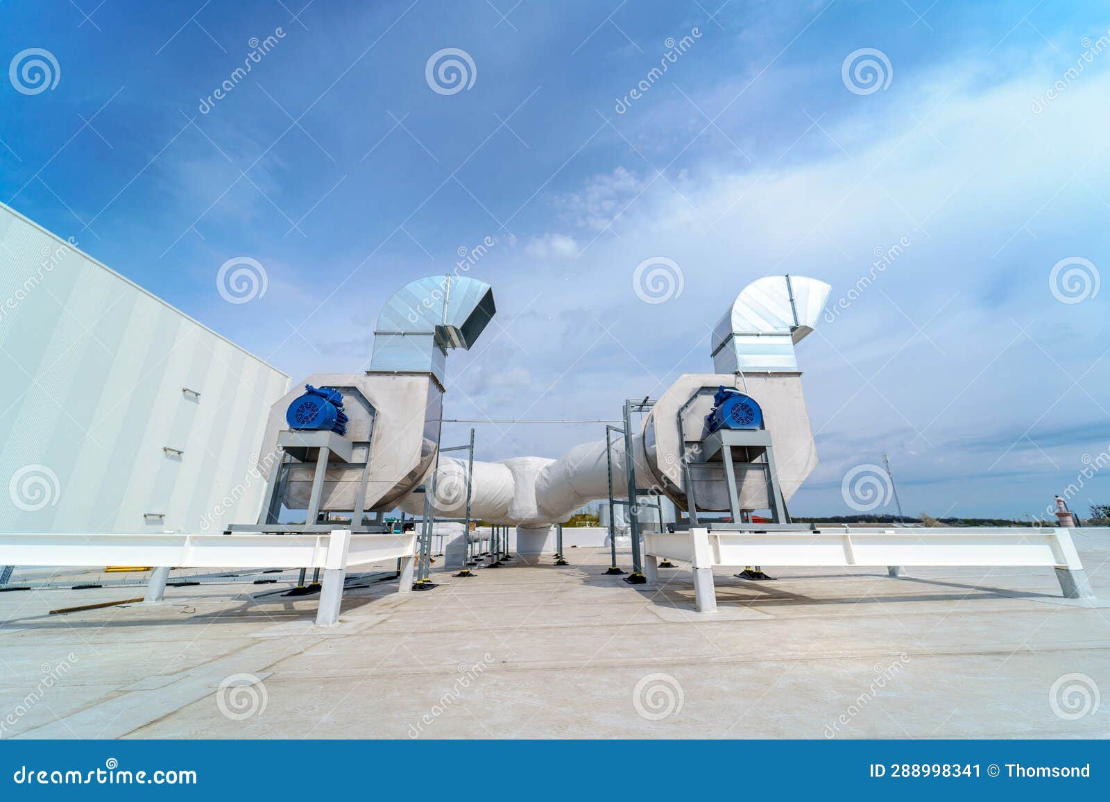 The Air Conditioning and Ventilation System Stock Image - Image of ...