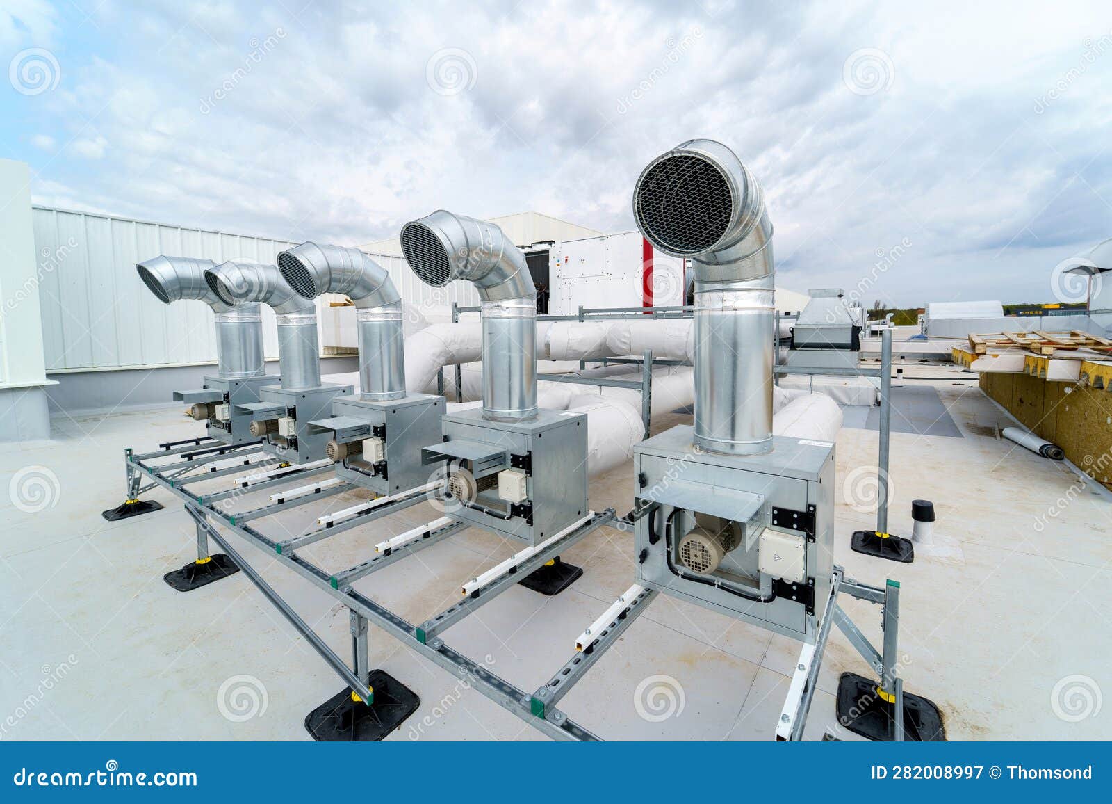 The Air Conditioning and Ventilation System of a Large Industrial ...