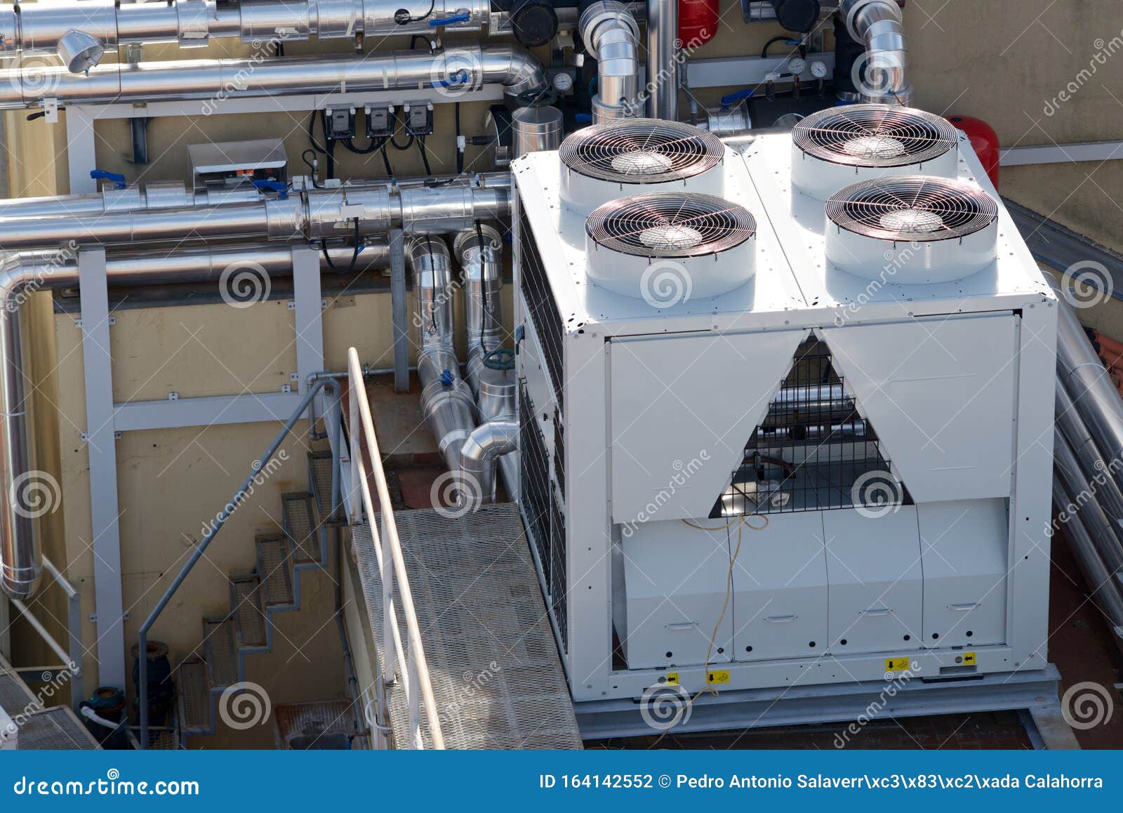 Air conditioning view stock photo. Image of cooling - 164142552