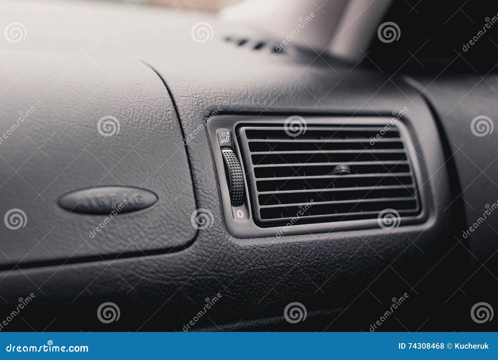 Air Conductor in the Car . Conditioner Grille . Stock Photo - Image of ...