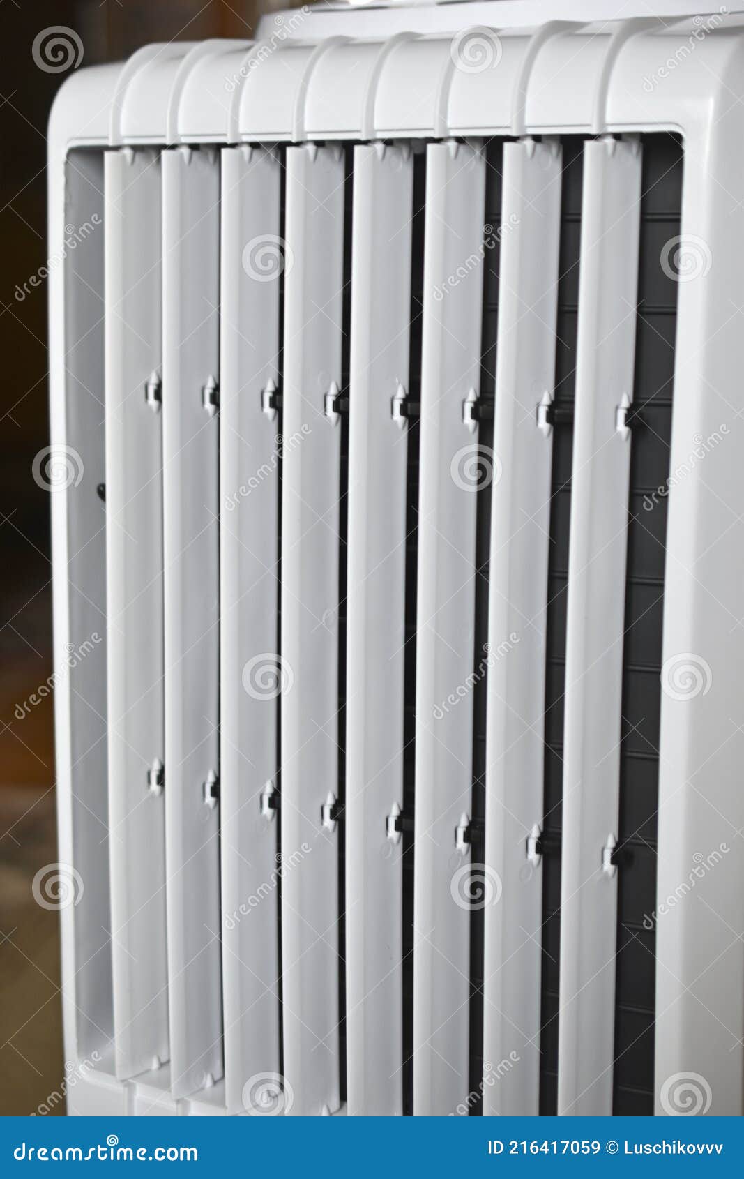 Air Cooler Radiator Air Conditioner with Air Flaps Stock Image - Image ...