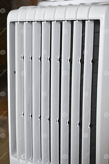 Air Cooler Radiator Air Conditioner with Air Flaps Stock Image - Image ...