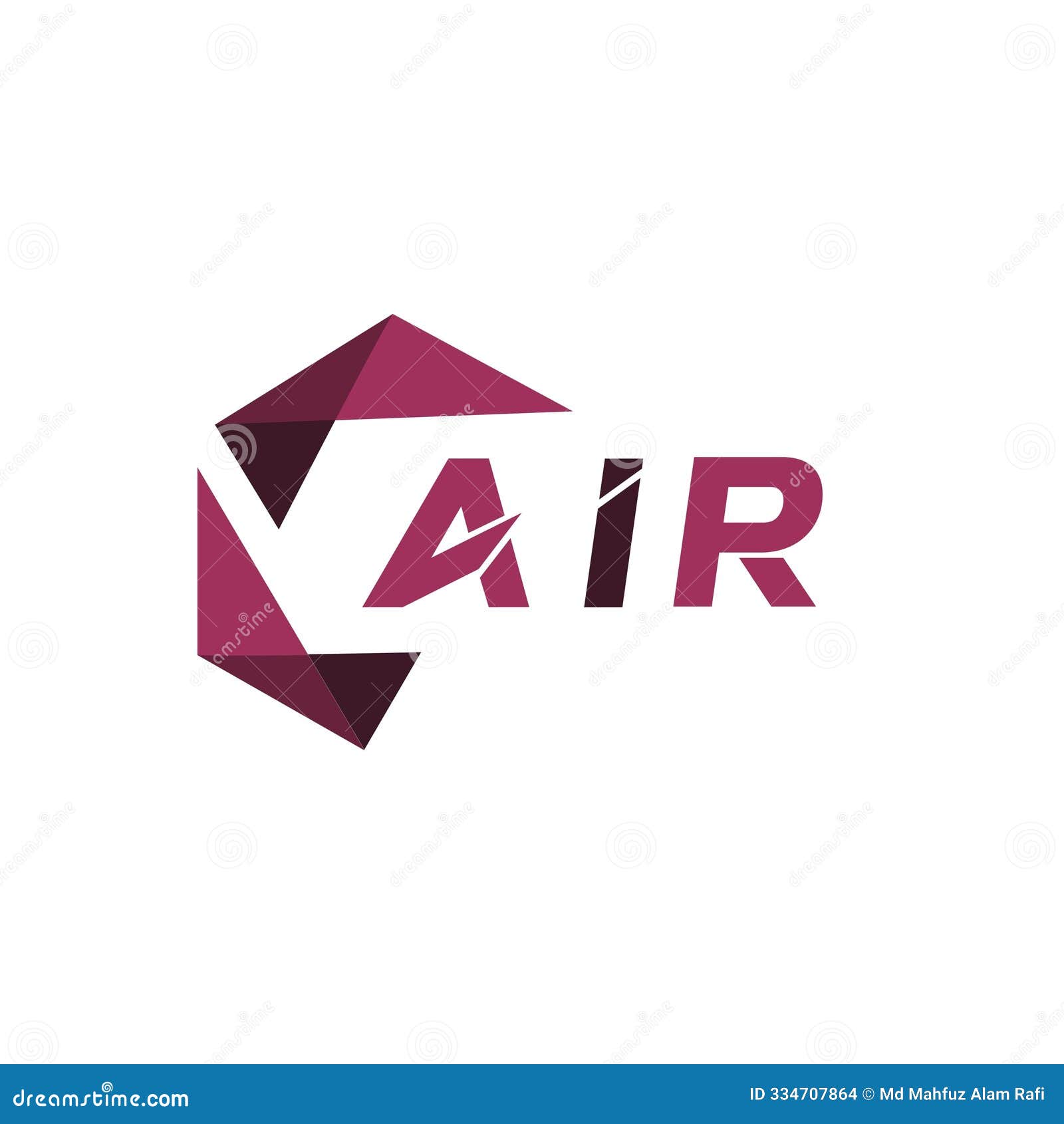 AIR Creative Minimalist Letter Logo. AIR Unique Vector Initials ...