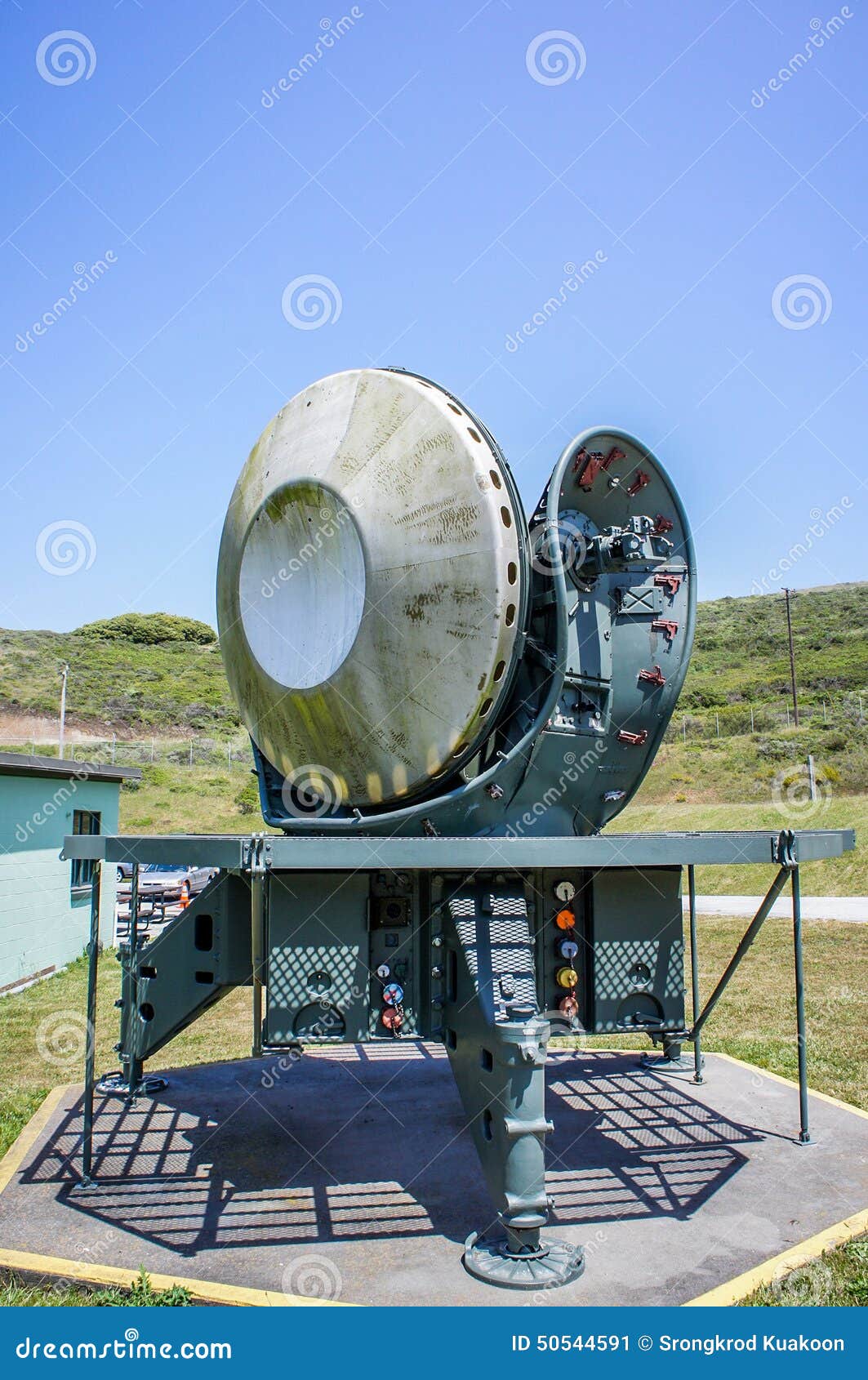 Air defence radar stock image. Image of equipment, communication - 50544591