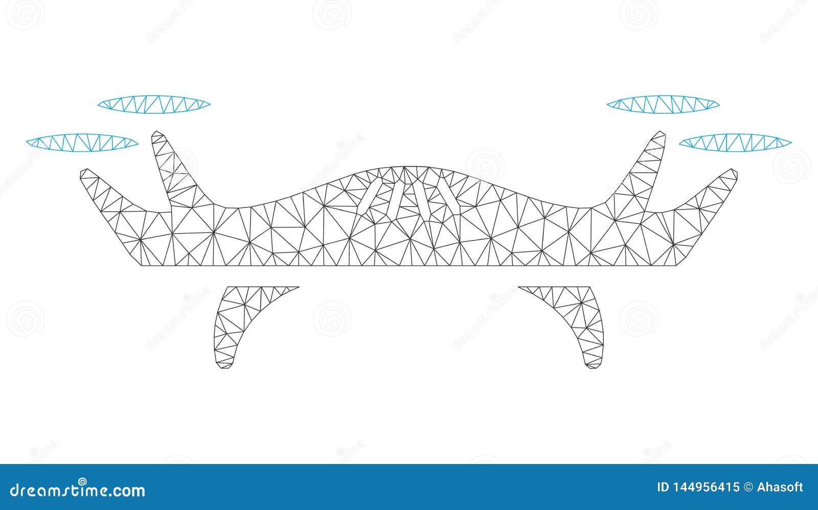 Air Drone Polygonal Frame Vector Mesh Illustration Stock Vector ... Air Drone Polygonal Frame Vector Mesh Illustration Stock Vector ...