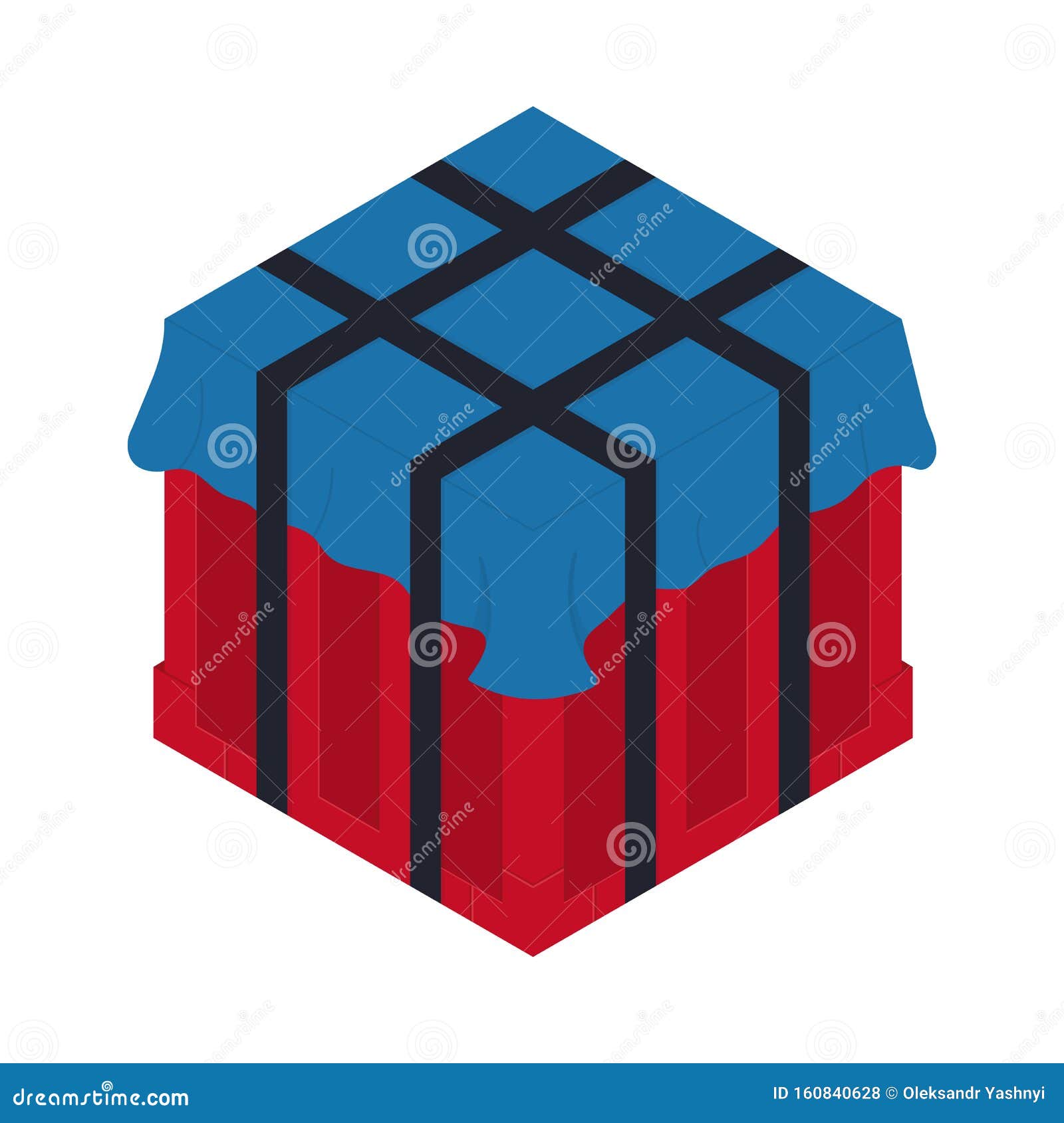 Air Drop Box from the Game PlayerUnknowns Battlegrounds. PUBG ...