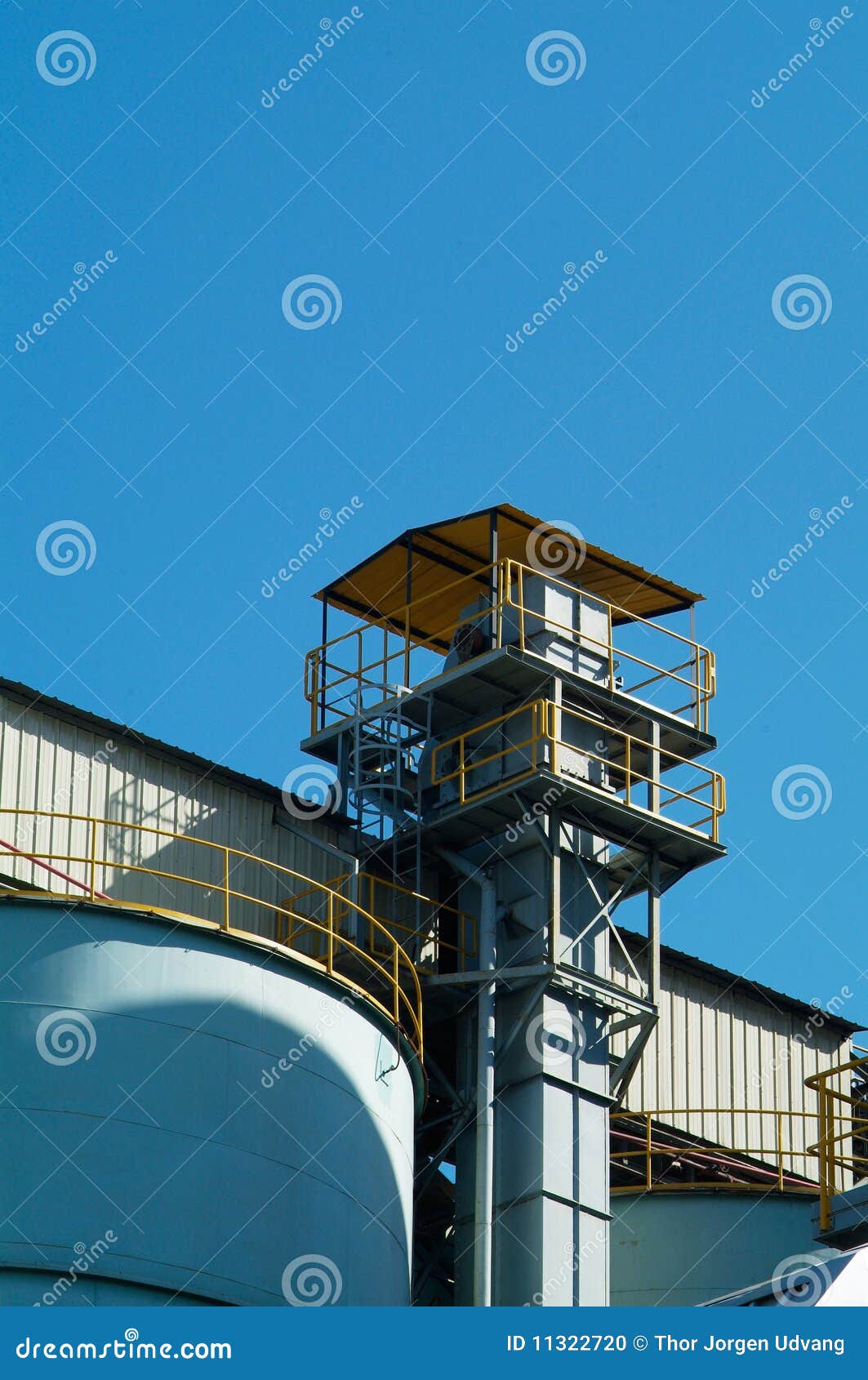 Air Duct and Inspection Platform Stock Photo - Image of cinstruction ...