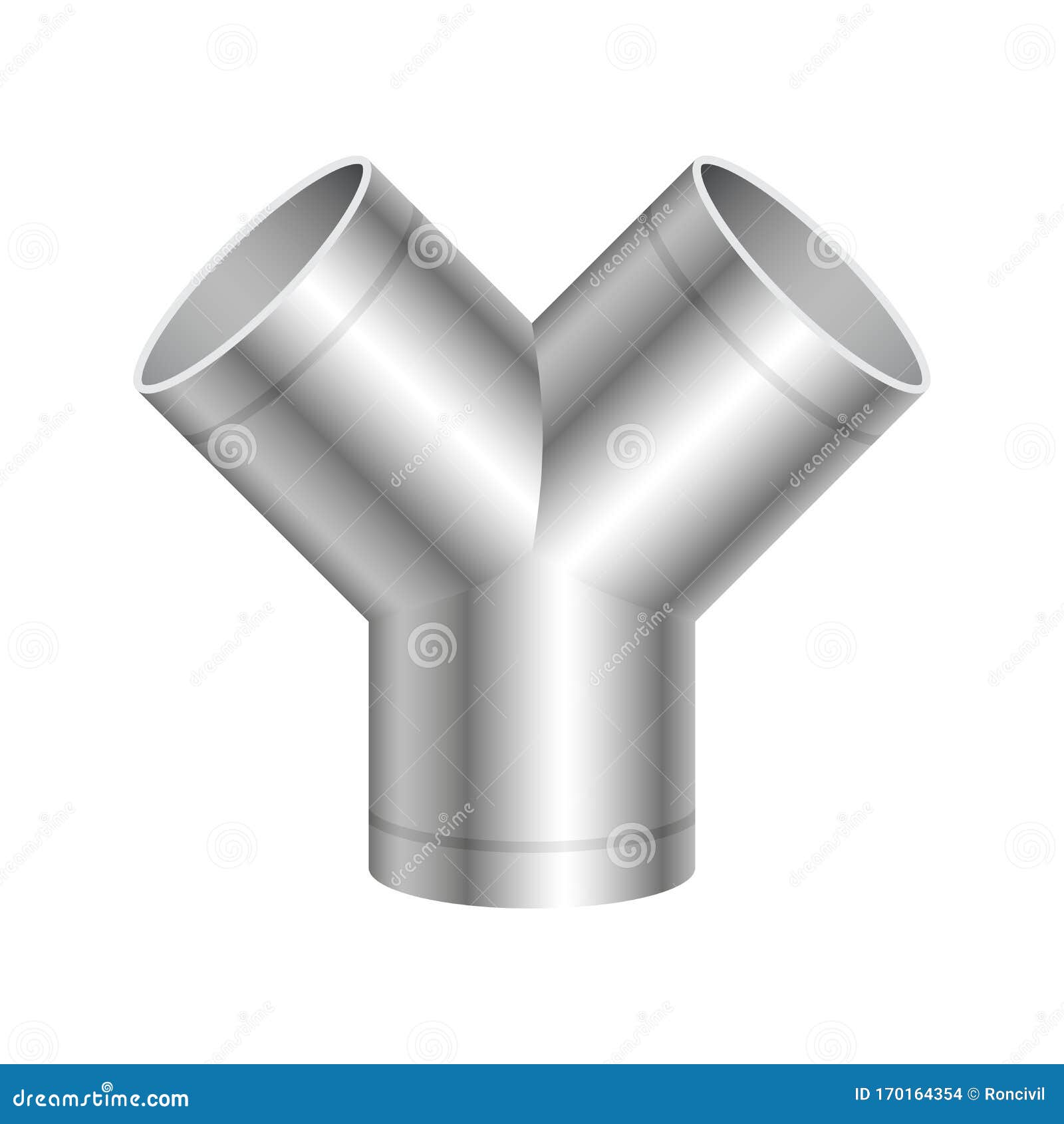 Air duct pipe stock vector. Illustration of home, industry - 170164354