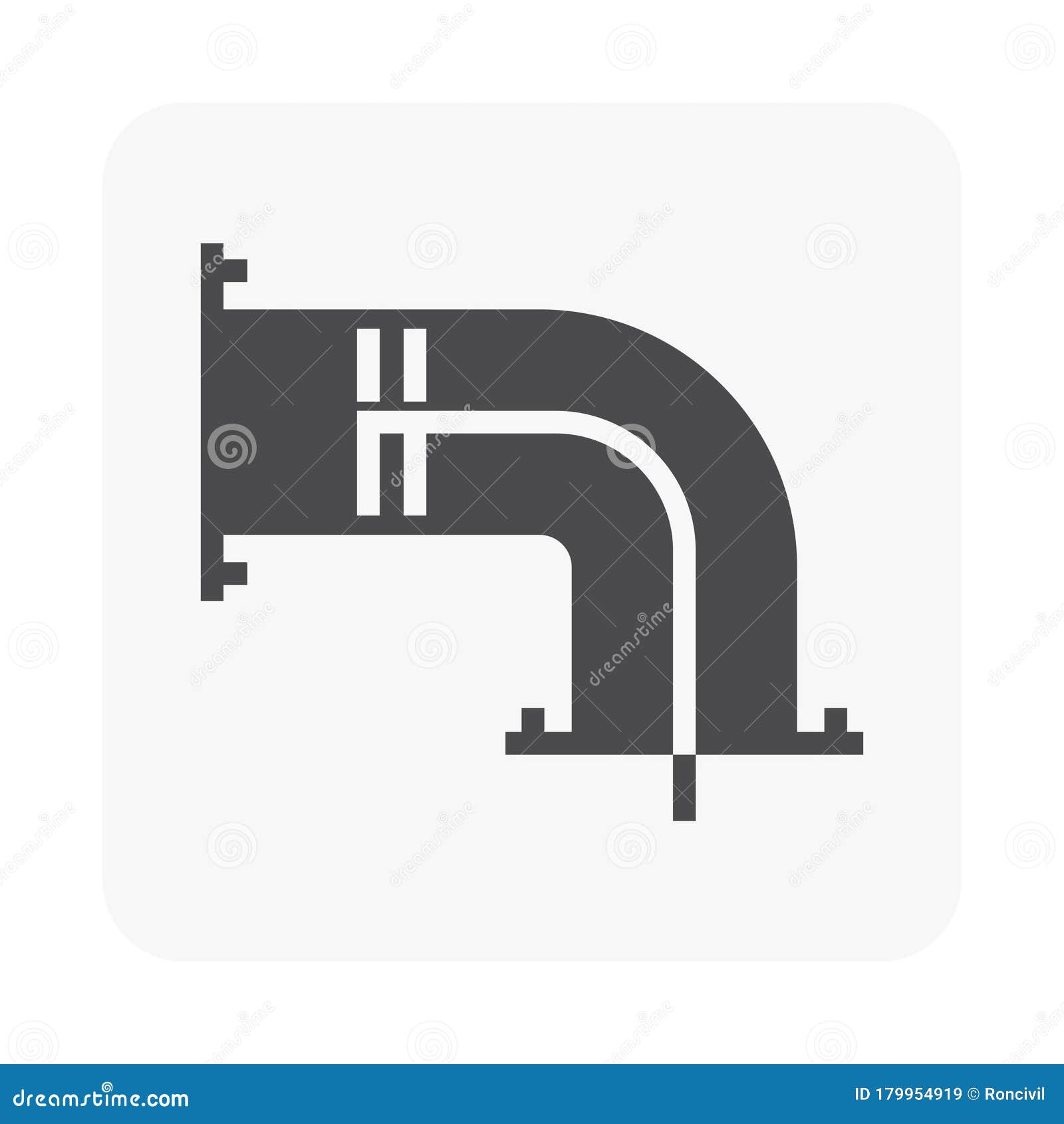 Duct cleaning icon stock vector. Illustration of ducting - 179954919