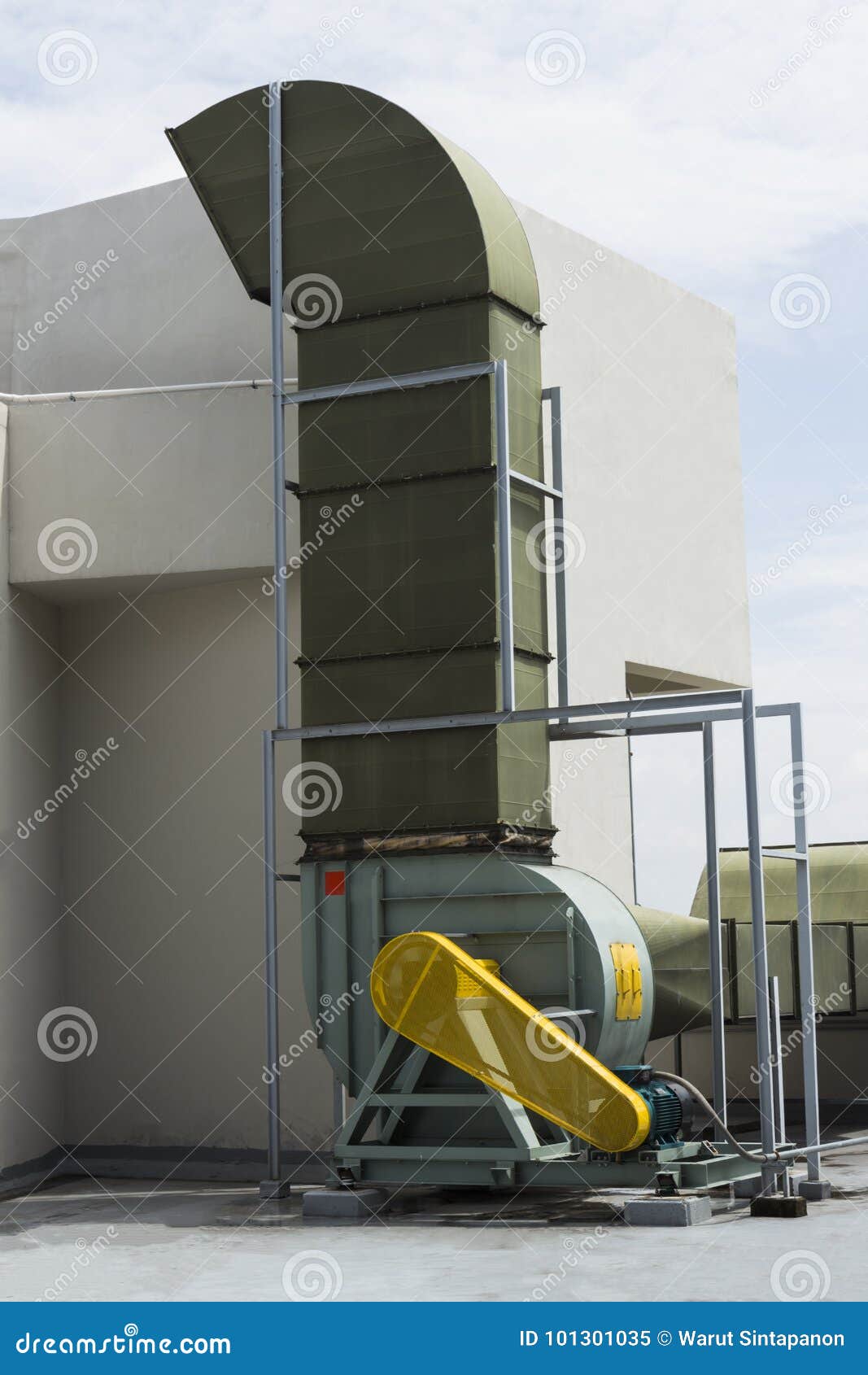 Air Duct and Ventilation System Stock Image - Image of construction ...