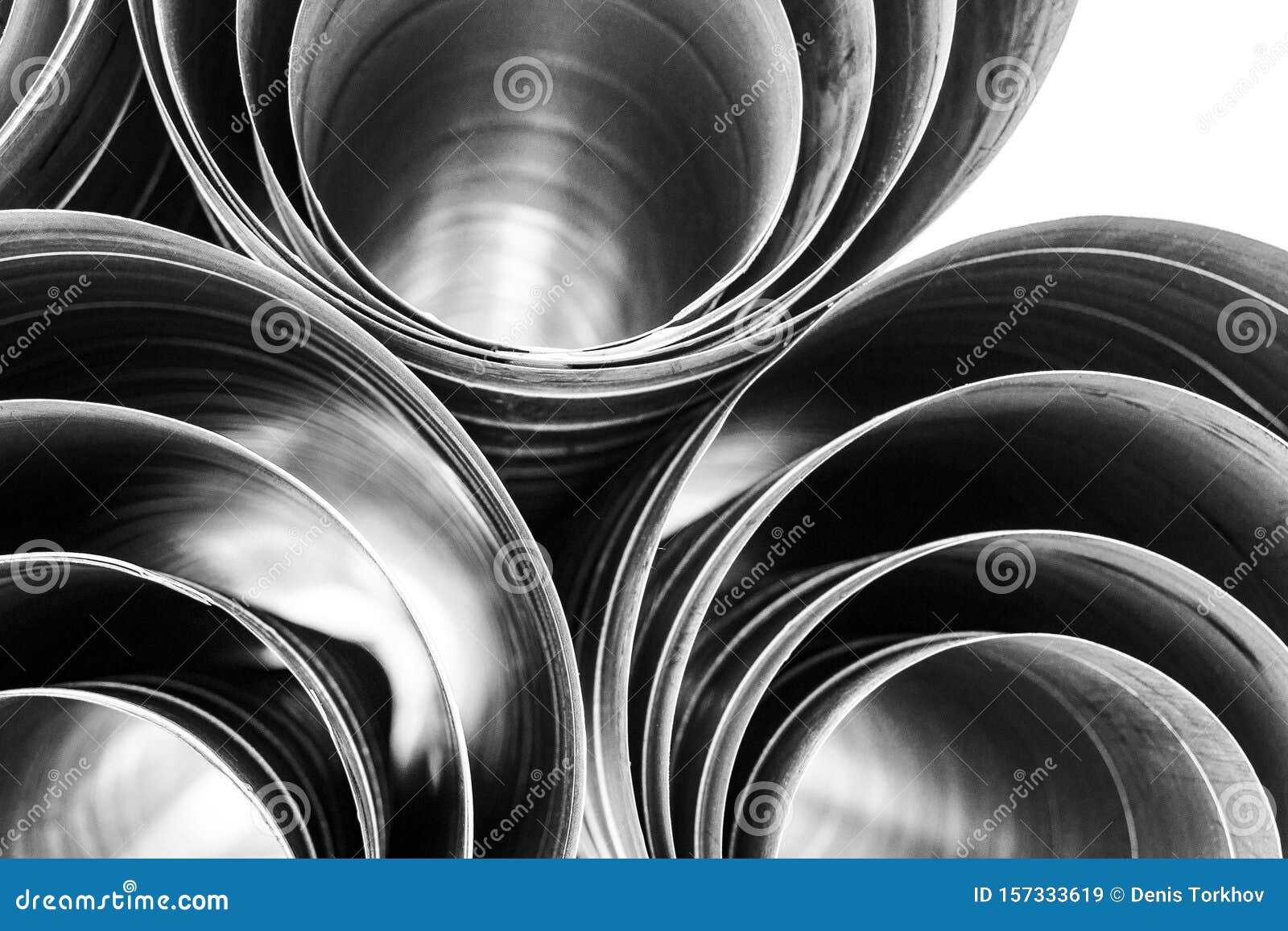 Air Ducts Hung from the Ceiling with Diffusers on the Car Wash Stock ...