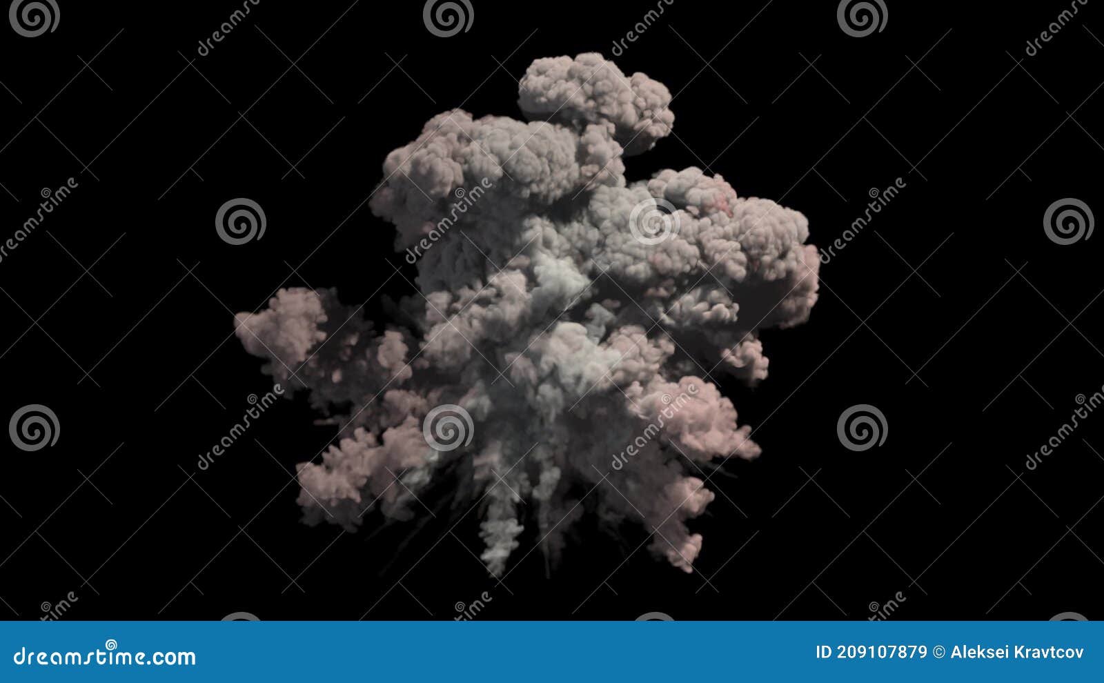 Airburst with Alpha Channel Stock Video - Video of inferno, danger ...