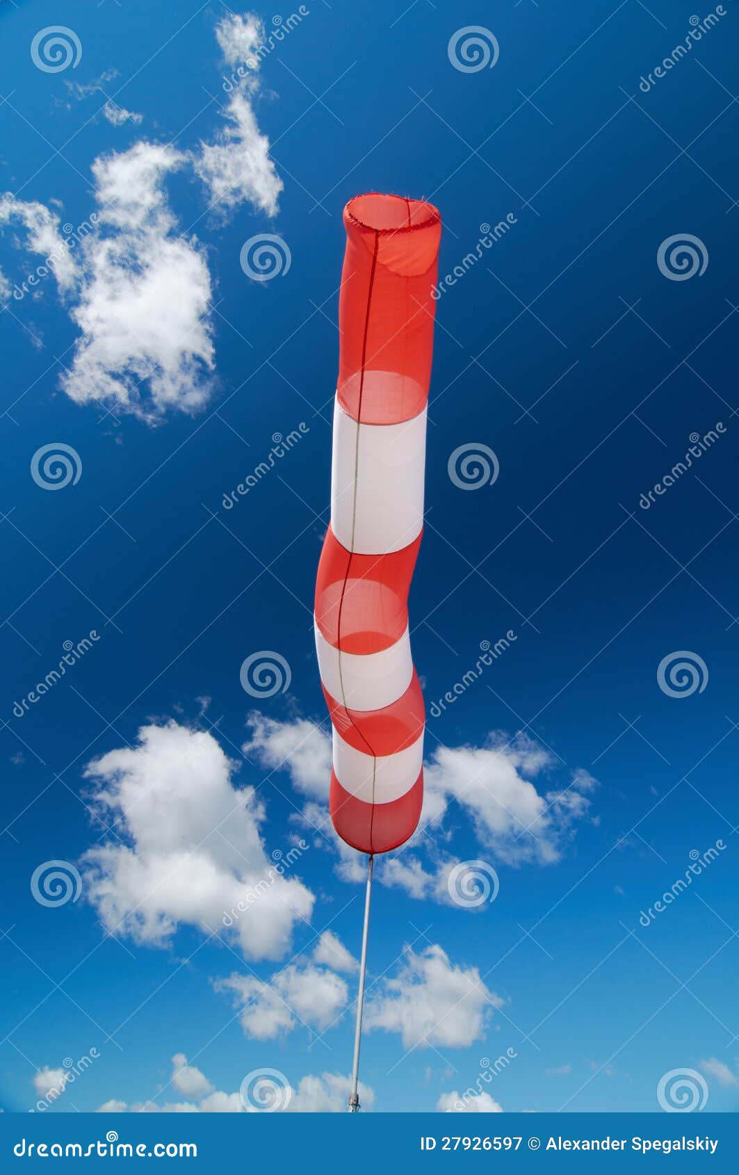 Air Field Direction Sign and a Wind Force Stock Image - Image of ...