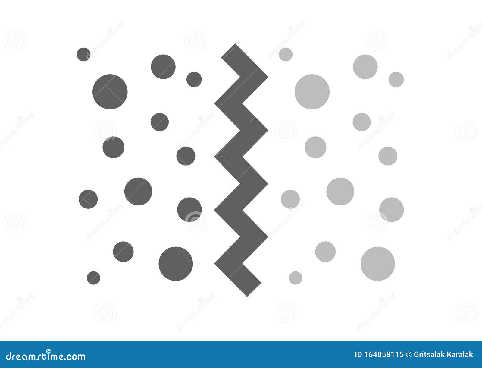 Dust Icon Vector From Air Pollution Contamination Collection. Thin Line ...
