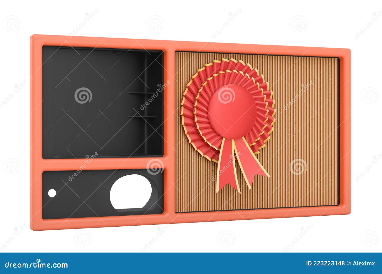 Air Filter with Best Choice Badge, 3D Rendering Stock Illustration ...