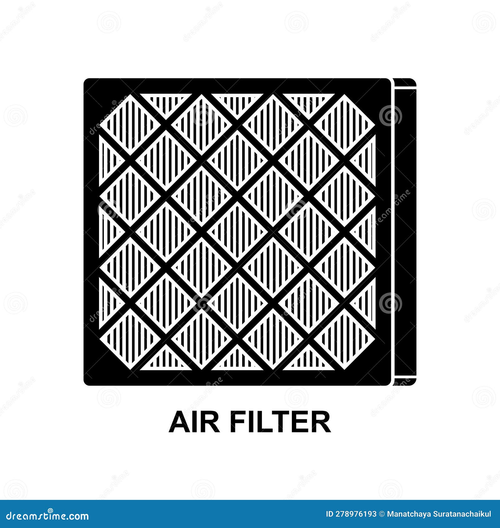 Filtration And Purification Water Icon. Osmosis And Desalination ...