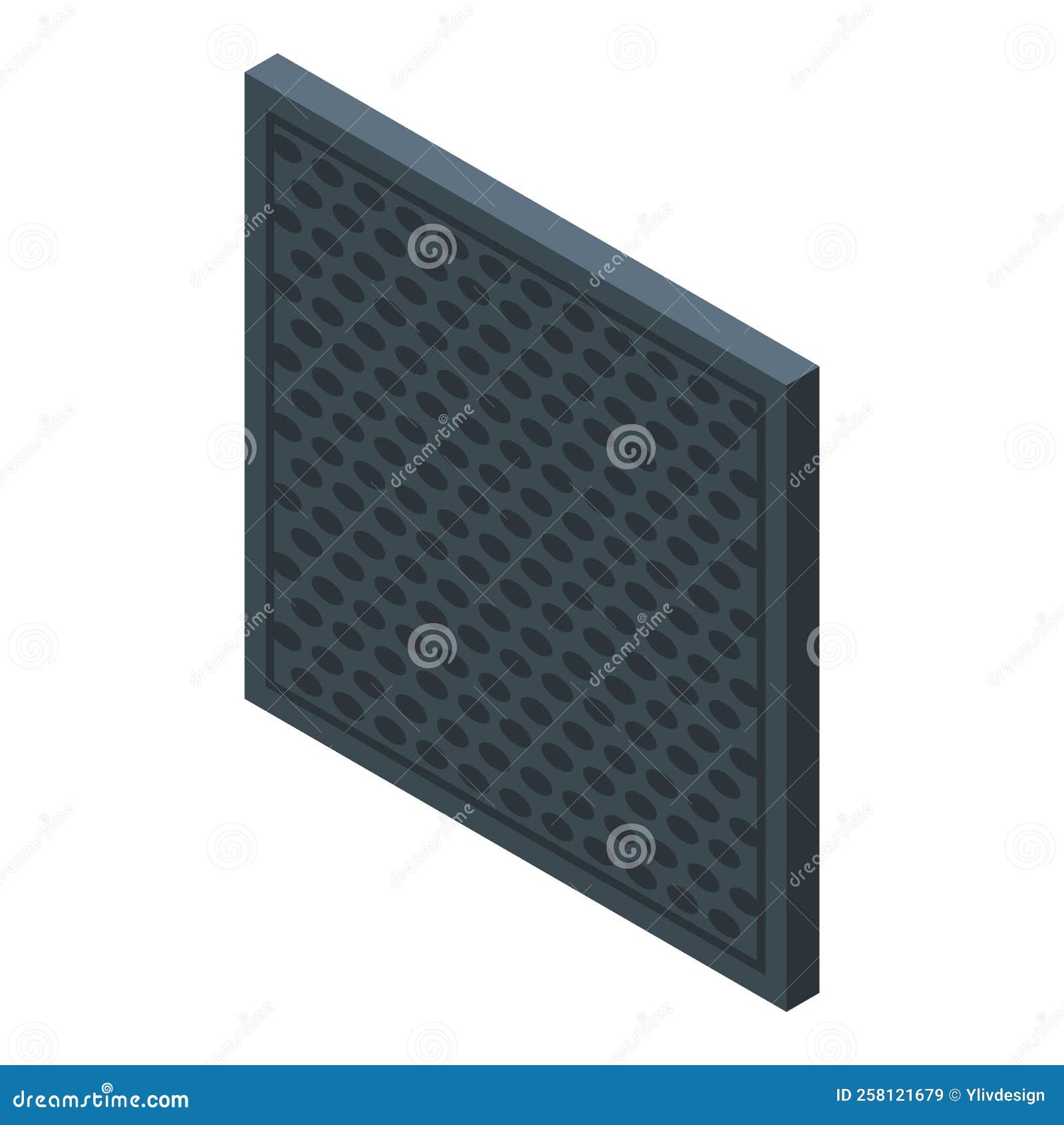 Air Filter Icon Isometric Vector. Clean Virus Stock Illustration ...