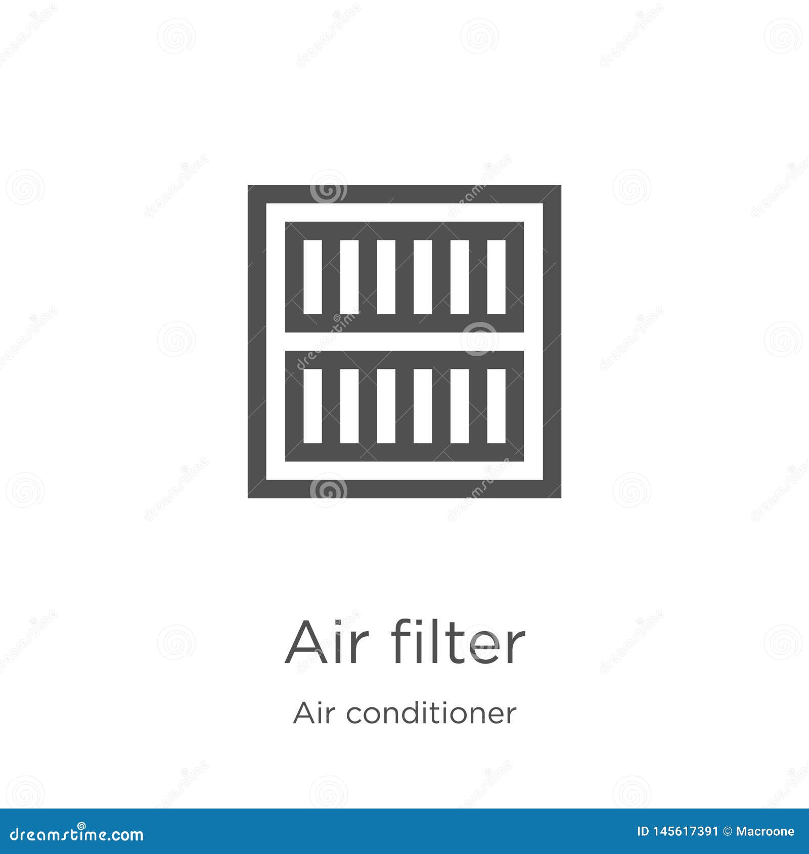 Air Conditioner Filter Clipart