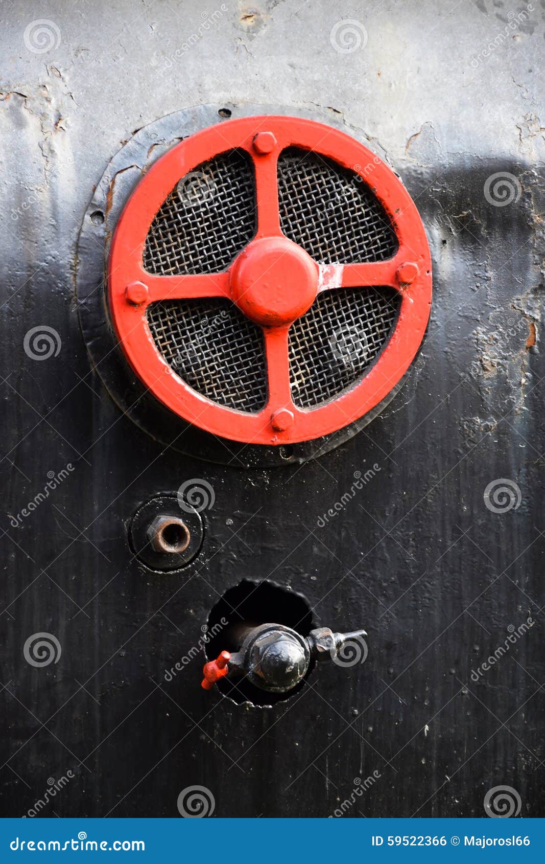 Air Filter of an Old Locomotive Stock Photo - Image of locomotive ...