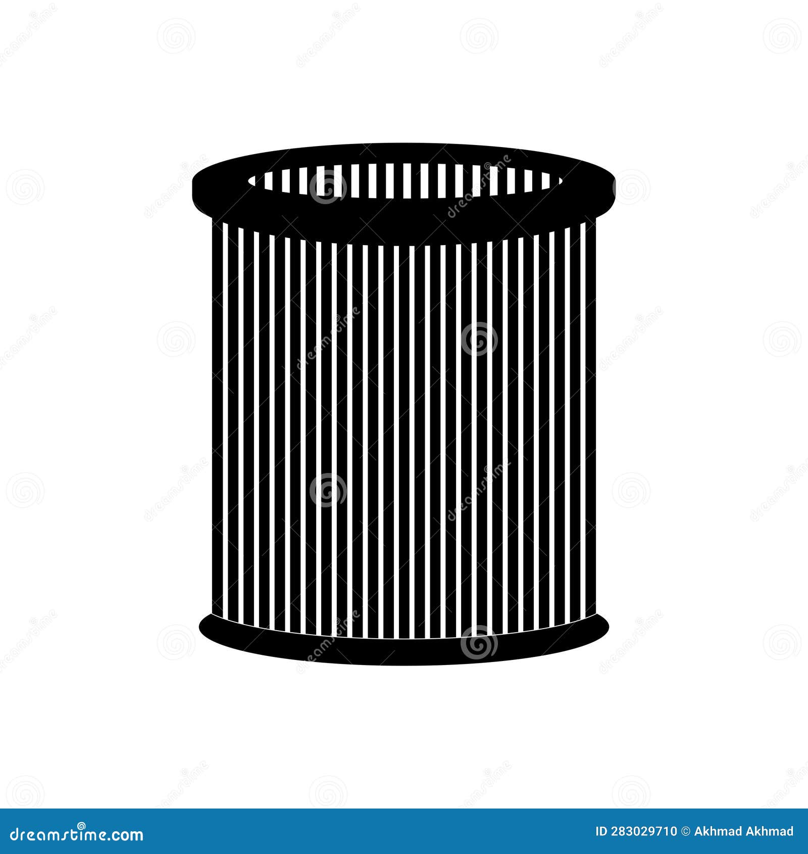 Air filter icon stock vector. Illustration of vector - 283029710
