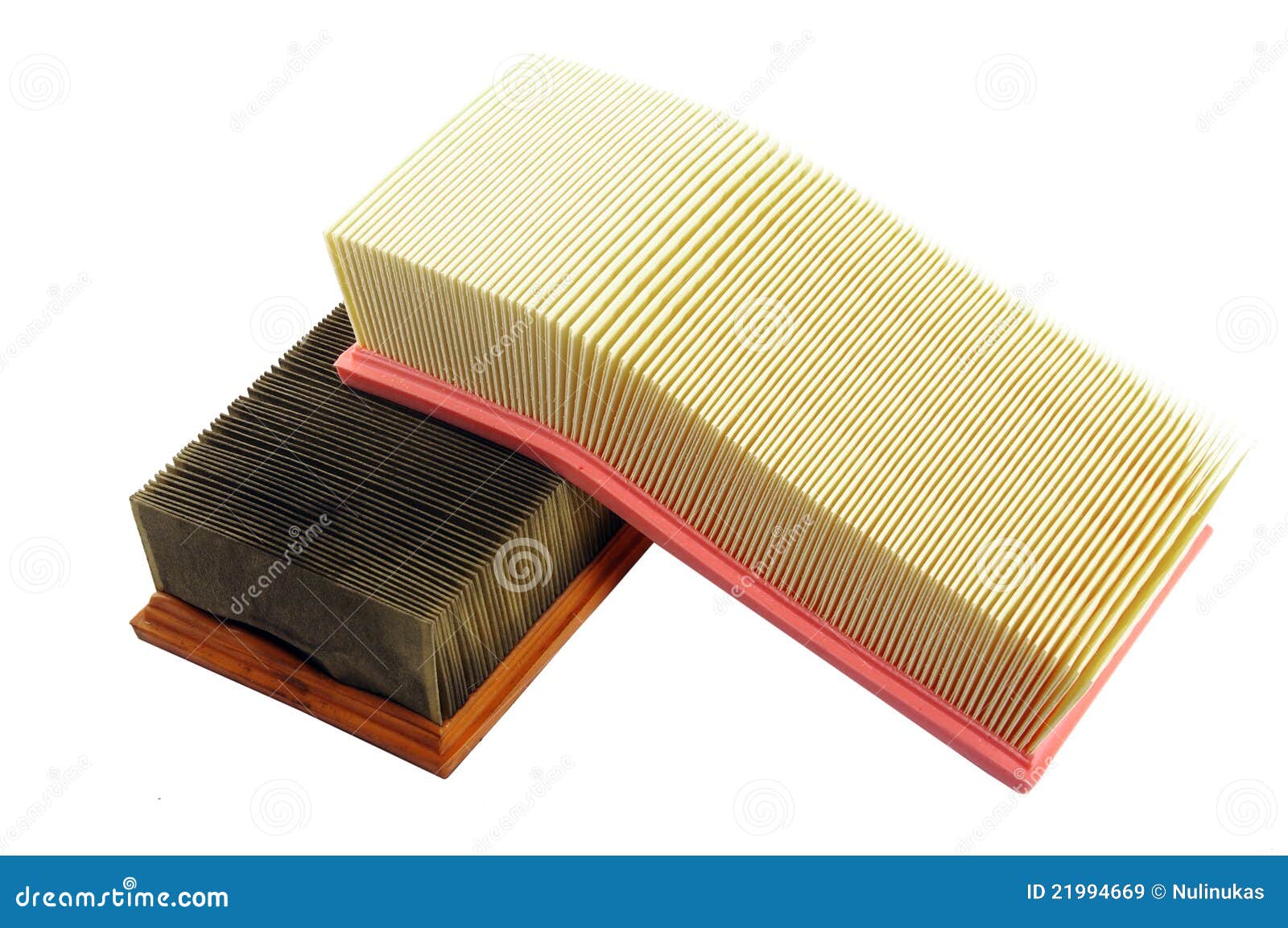 Air filters. Used and new stock image. Image of cleaner - 21994669