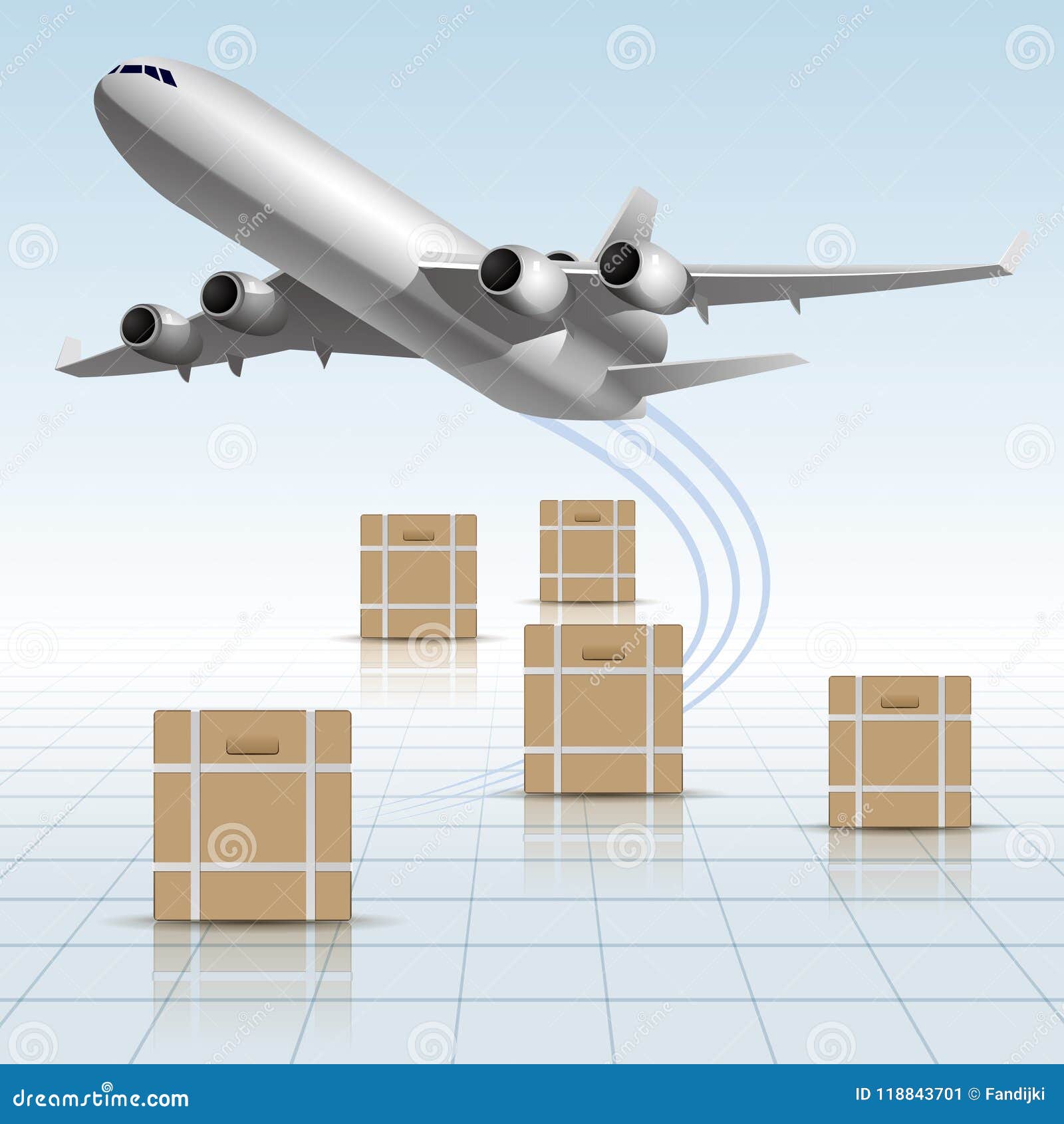 Air flight concept design stock vector. Illustration of aeroplane ...