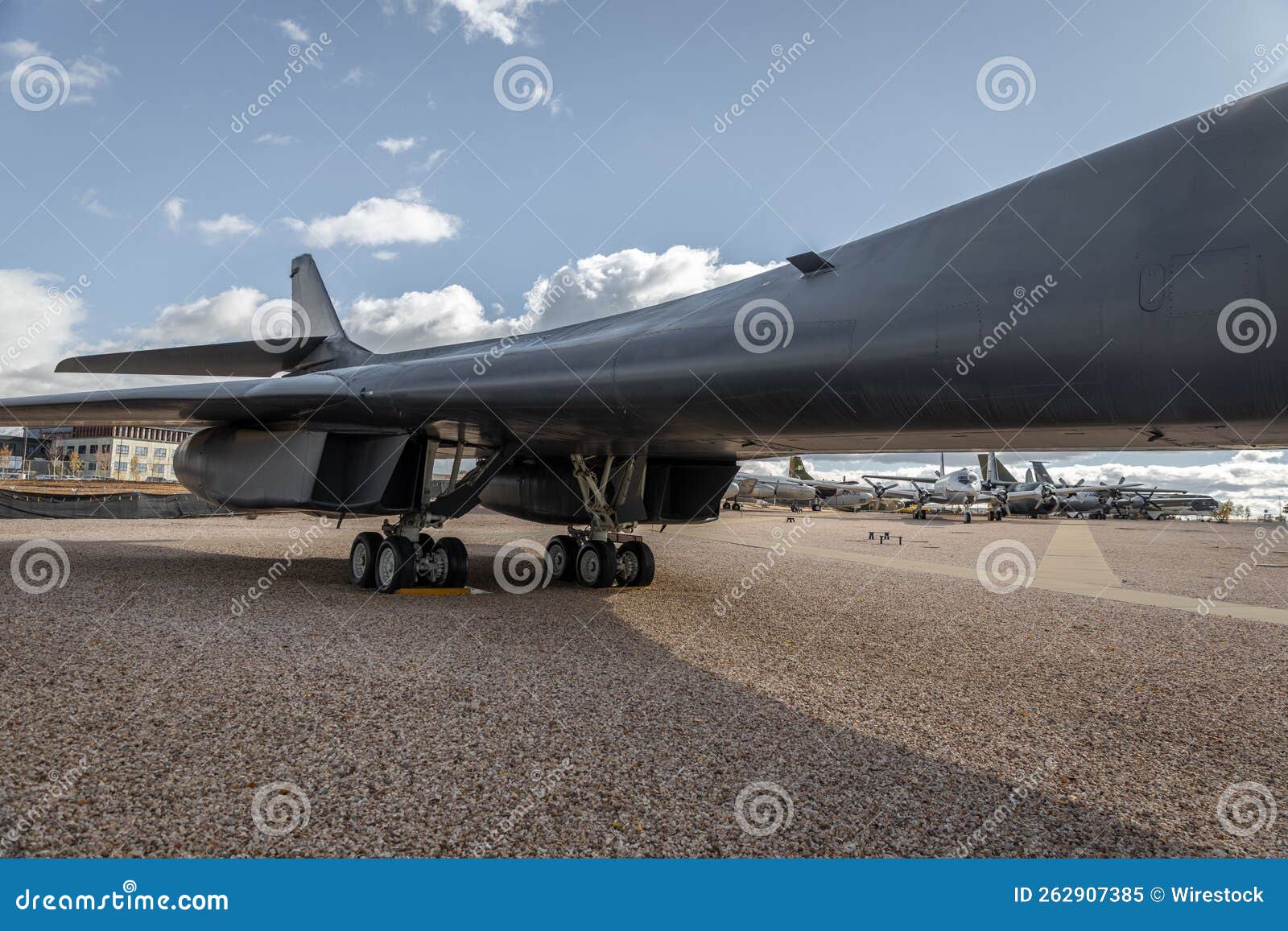 Air Force B-1 Bomber at a Musuem in Utah Editorial Image - Image of ...