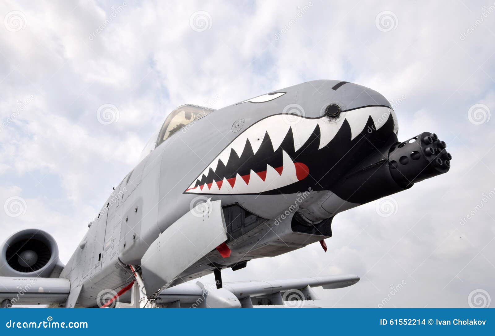 Modern Gunship Fighter Jet Royalty-Free Stock Photo | CartoonDealer.com ...