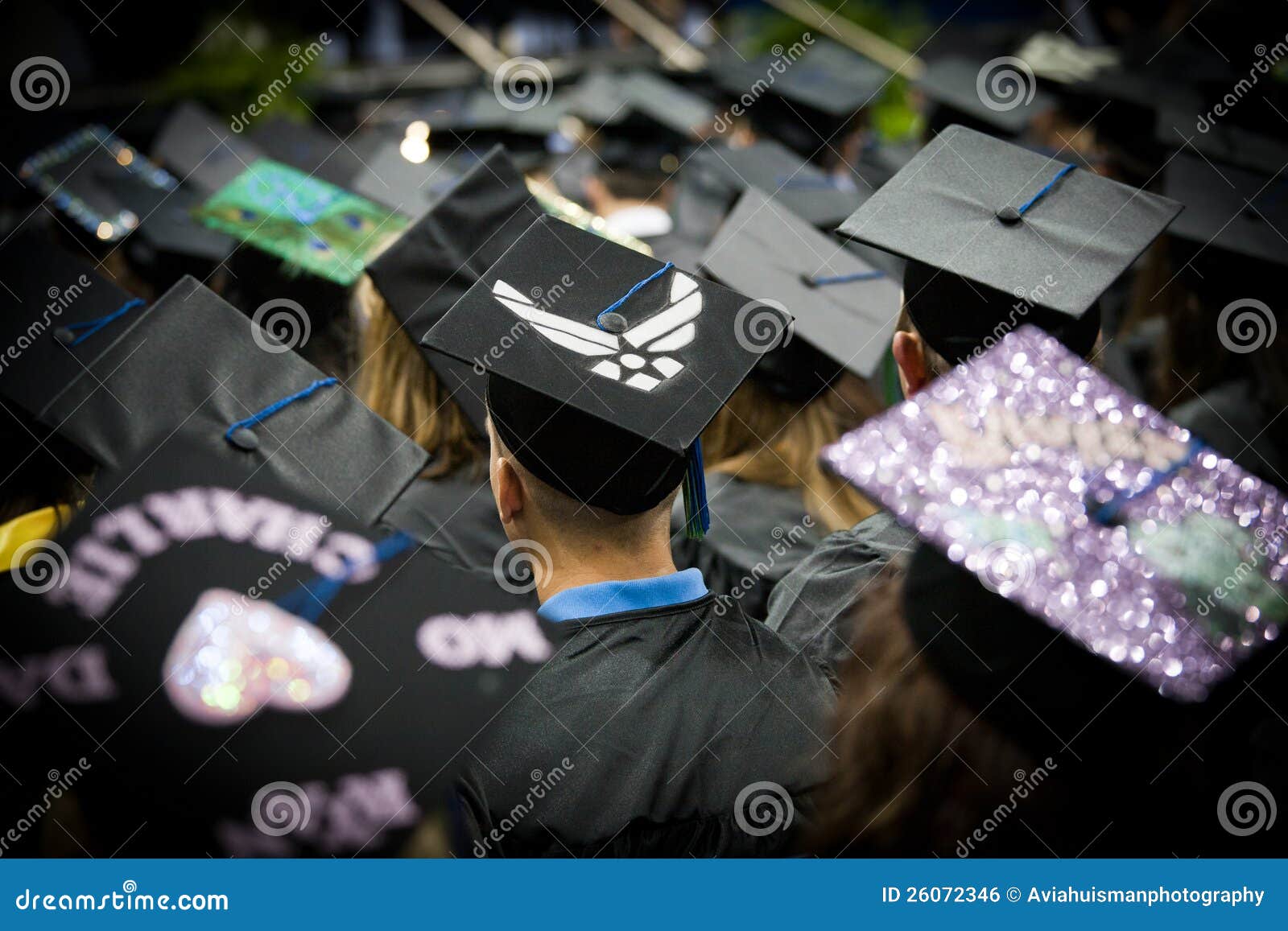 Air Force Member at University Graduation Editorial Photo - Image of ...