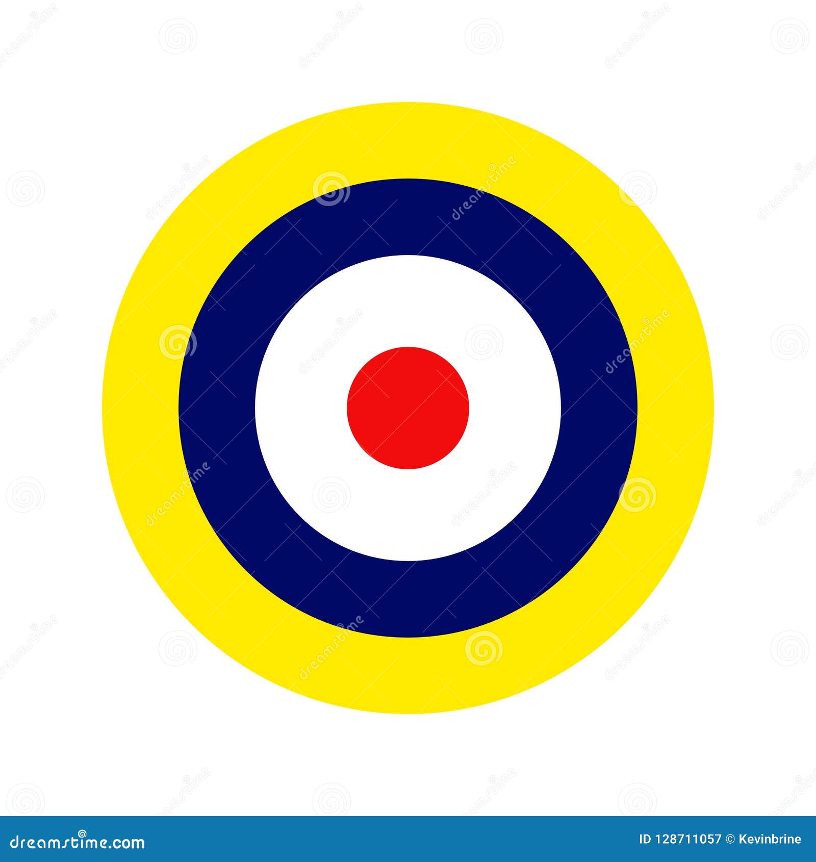 US Air Force Roundel Vector Illustration | CartoonDealer.com #128939506