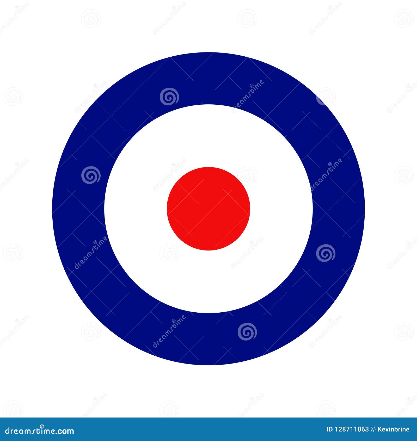 Air Force Roundel stock vector. Illustration of badge - 128711063