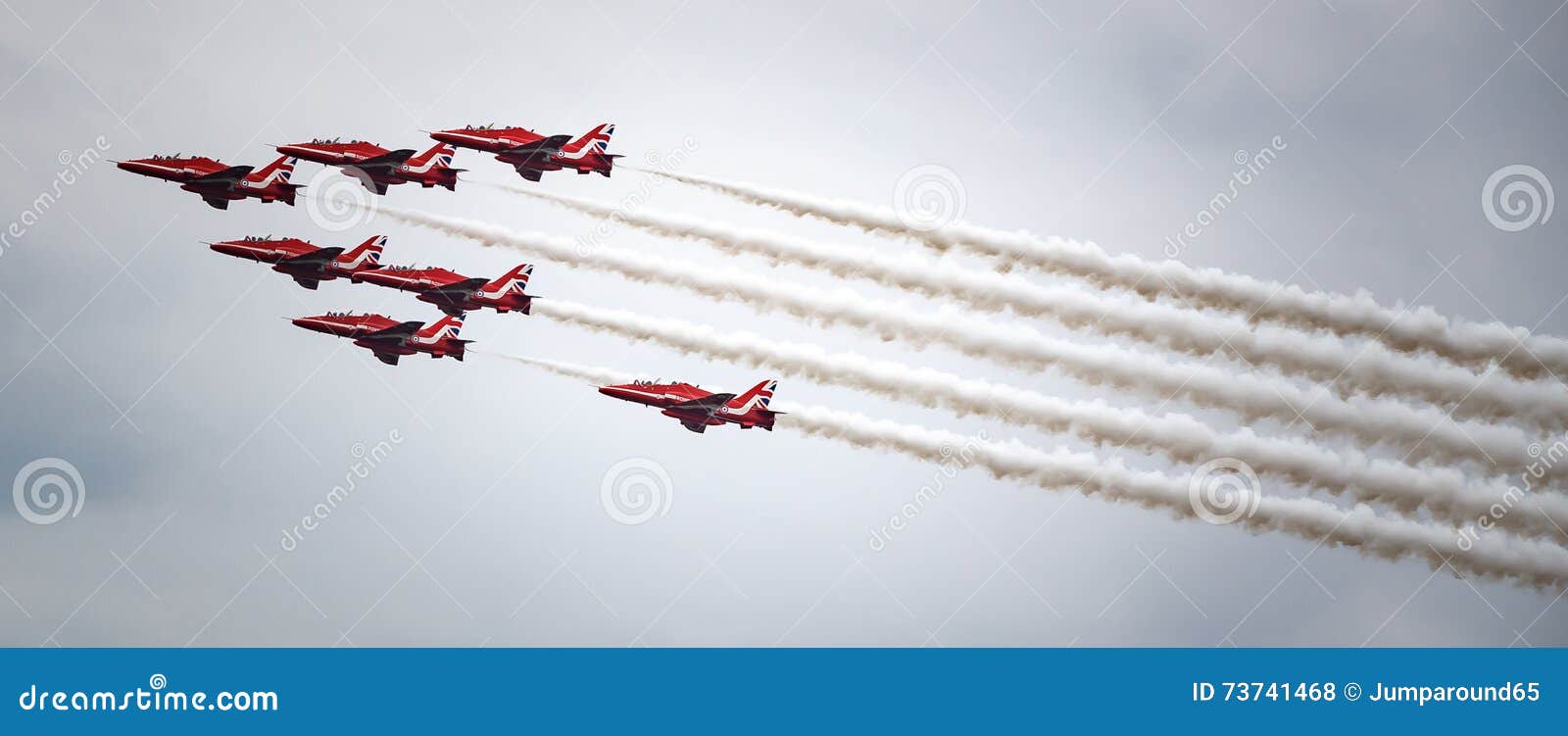 Air Force stunt team editorial stock photo. Image of pilot - 73741468