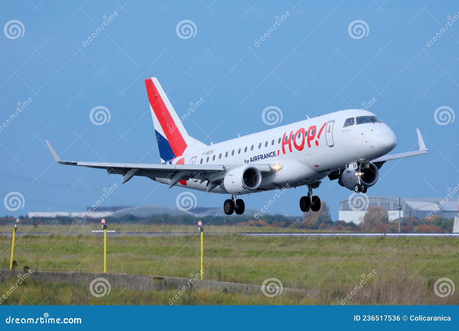 Air France HOP editorial photo. Image of airfrance, landing - 236517536